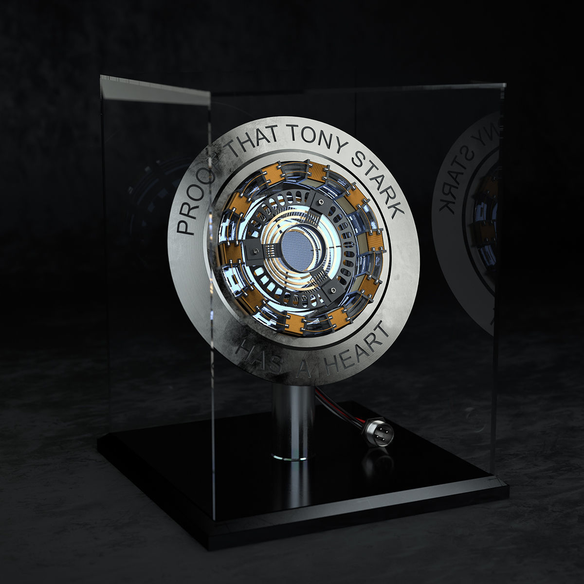 3D Arc Reactor MK1 model 3D model | CGTrader