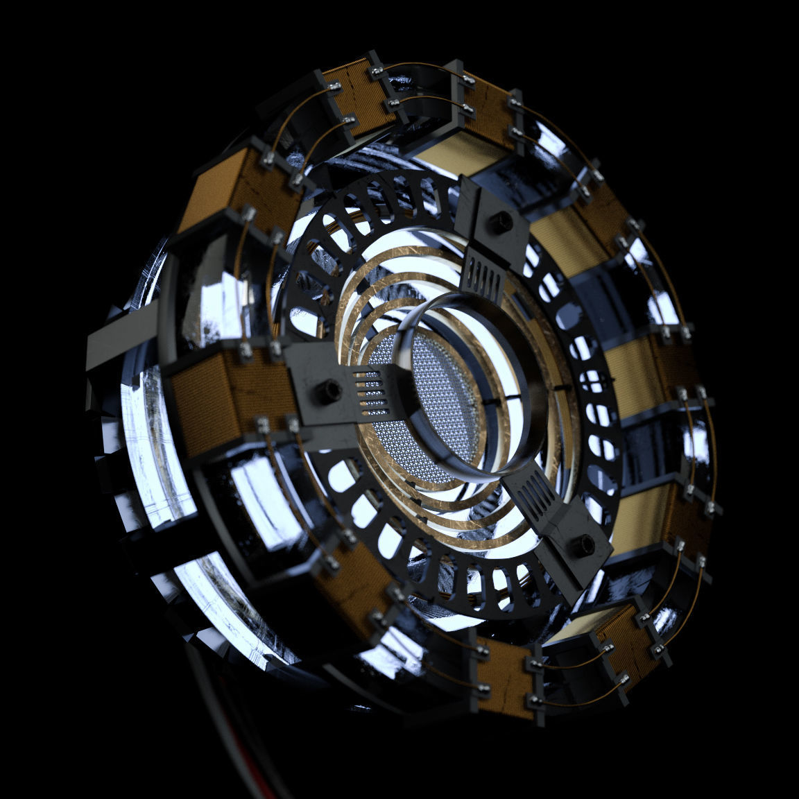3D Arc Reactor MK1 model 3D model | CGTrader