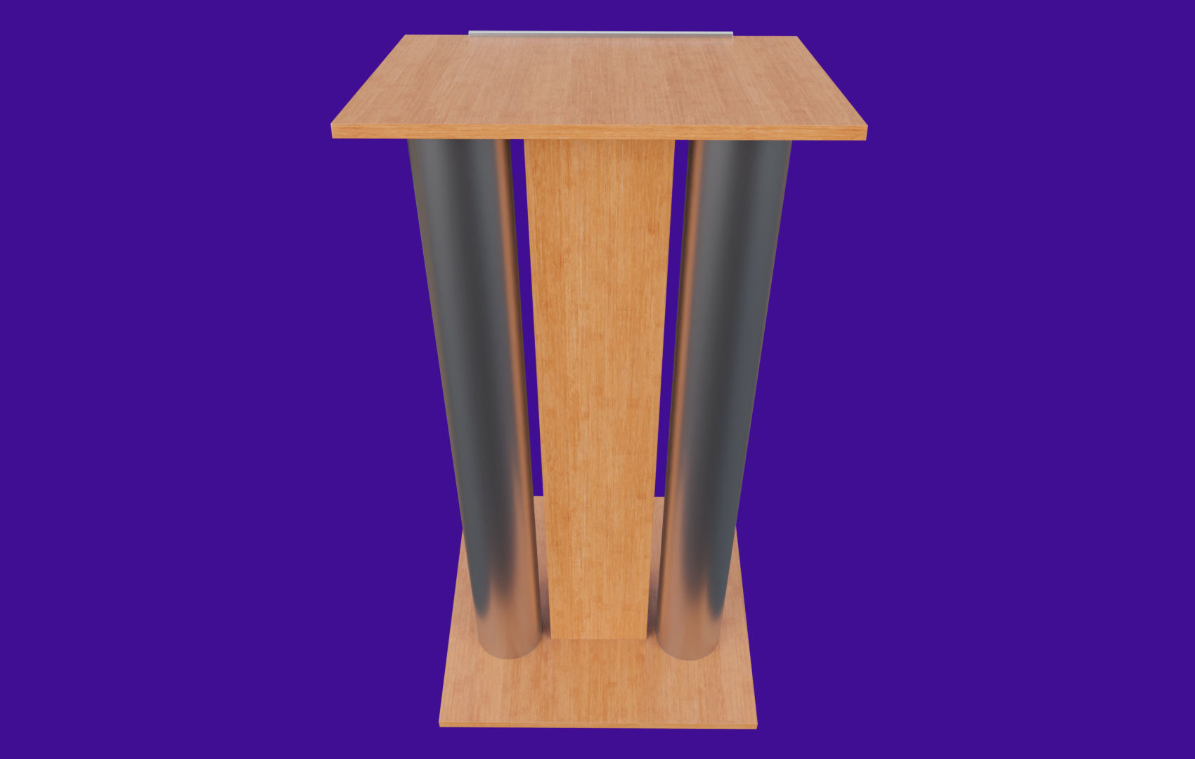 3D model Pulpit With Metal Columns VR / AR / low-poly | CGTrader