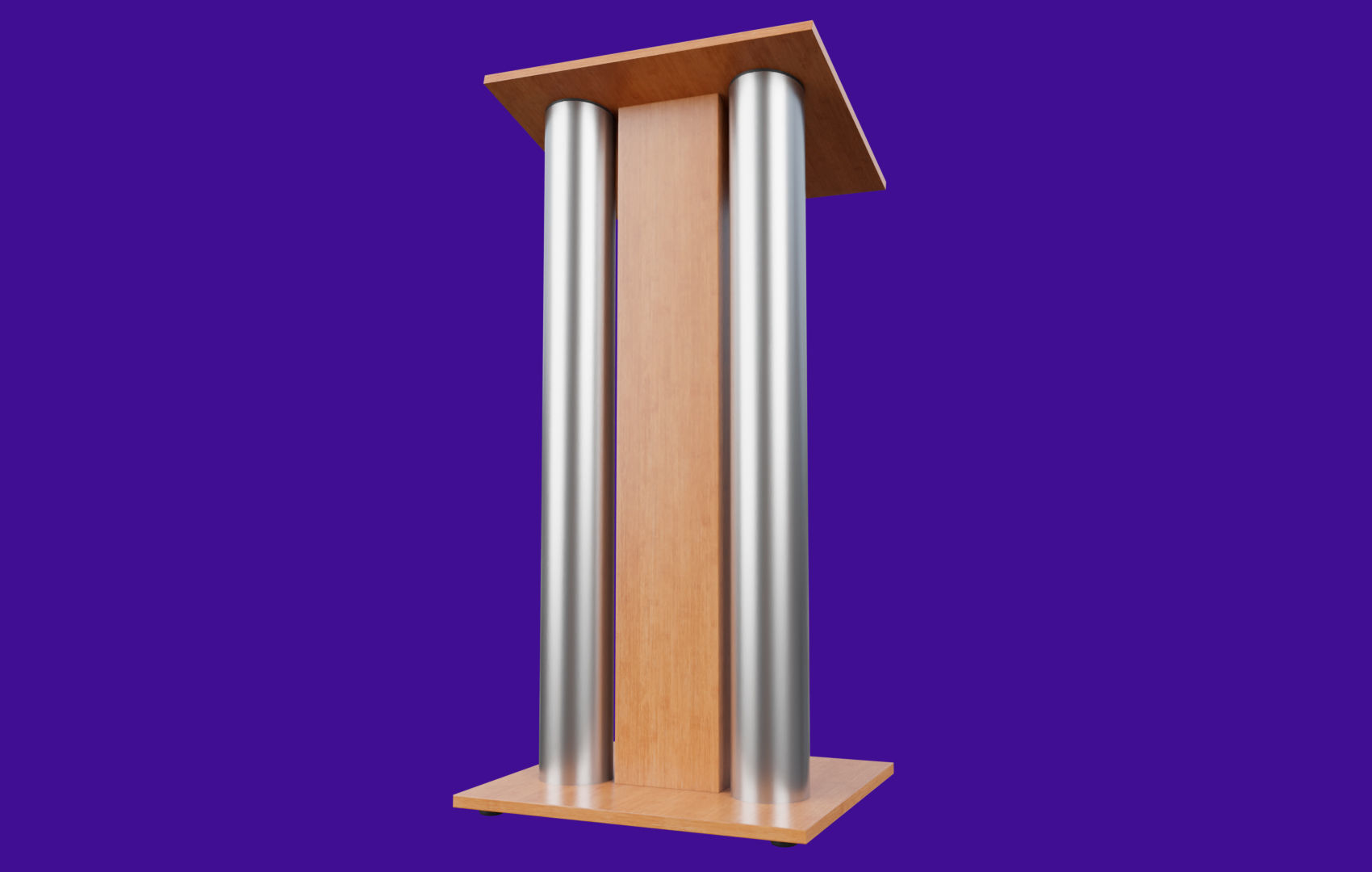 3D model Pulpit With Metal Columns VR / AR / low-poly | CGTrader
