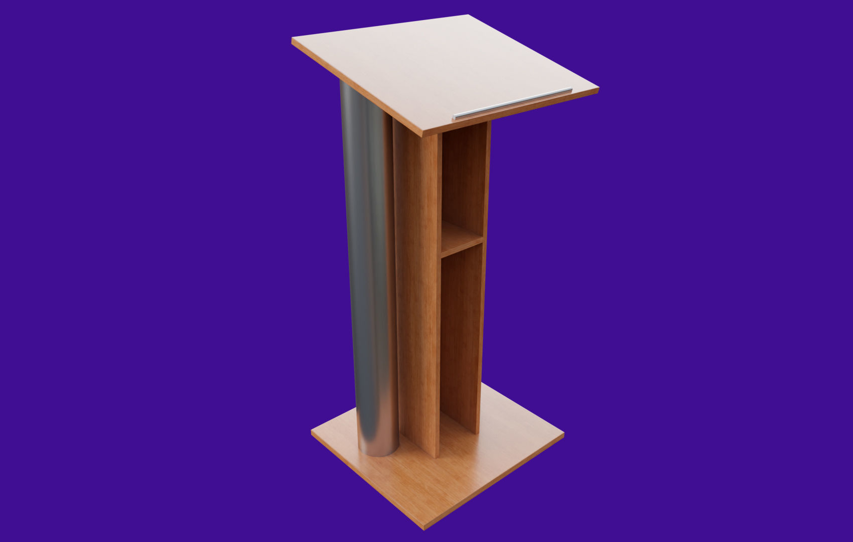 3D model Pulpit With Metal Columns VR / AR / low-poly | CGTrader