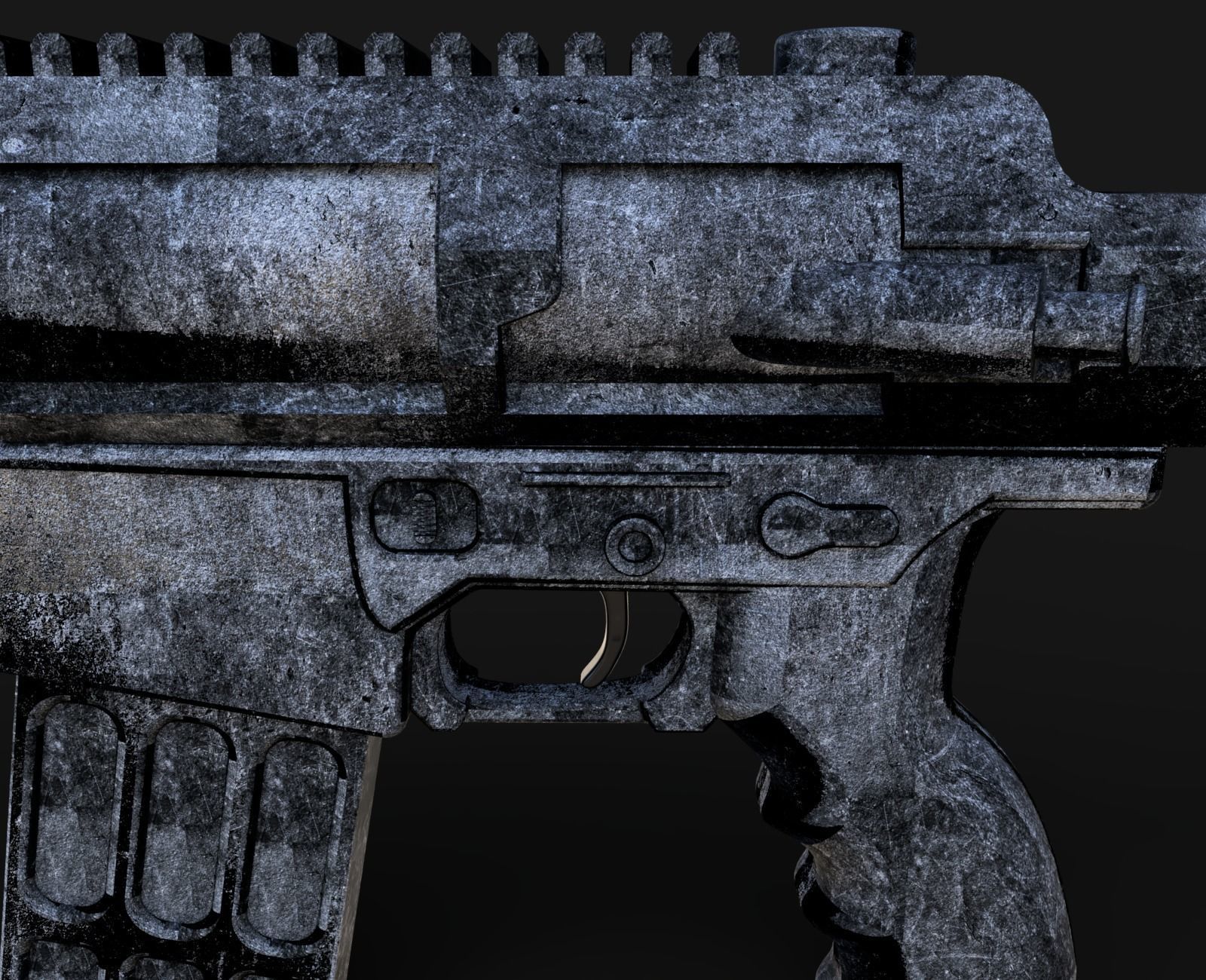 3D model Haenel assault rifle VR / AR / low-poly | CGTrader