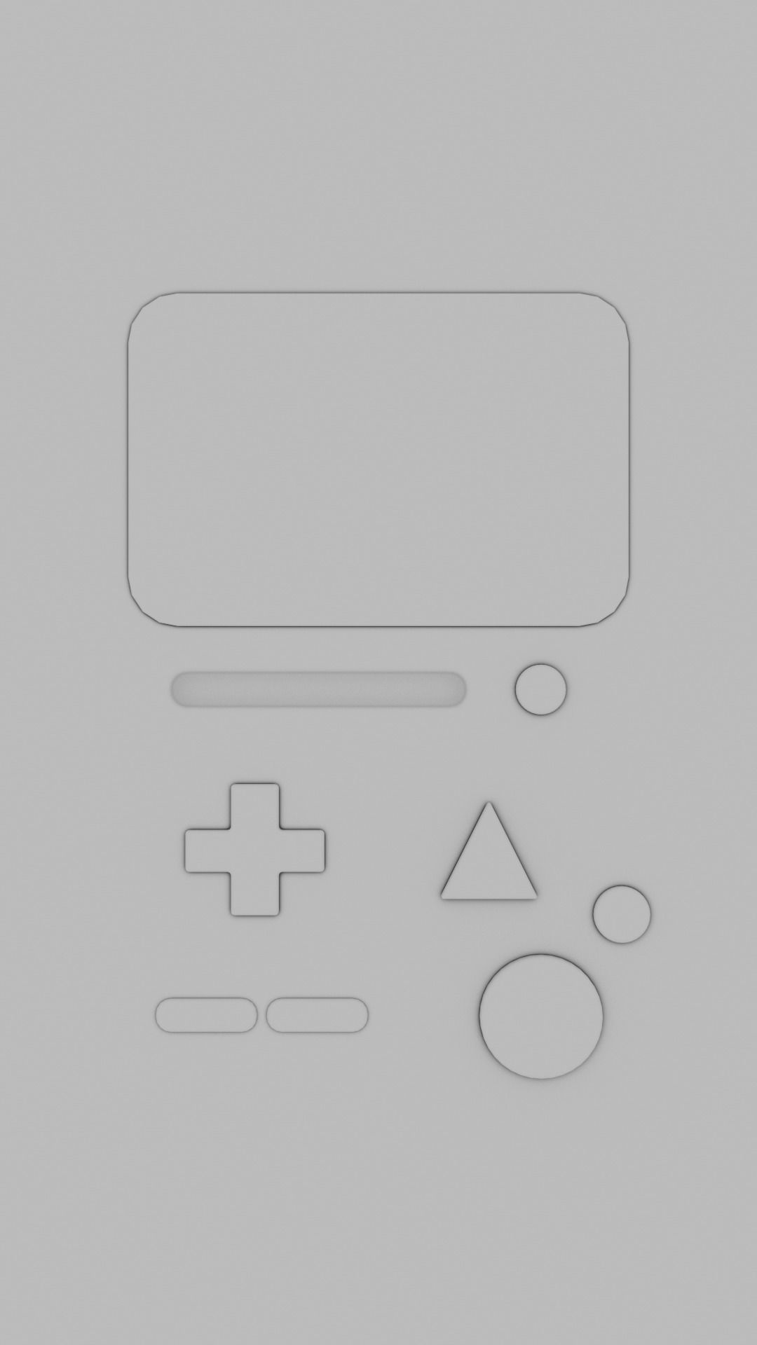 BMO Wallpaper 3D Scene 3D model | CGTrader