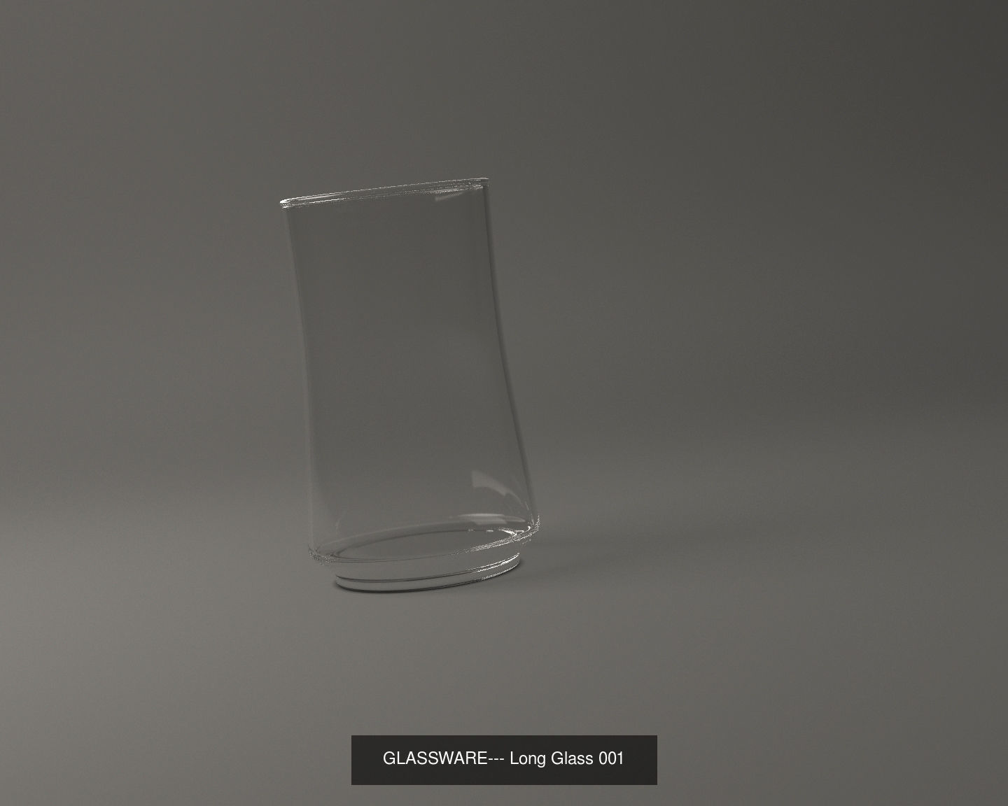 GLASSWARE---All Long Glasses 3D Model Collection | CGTrader