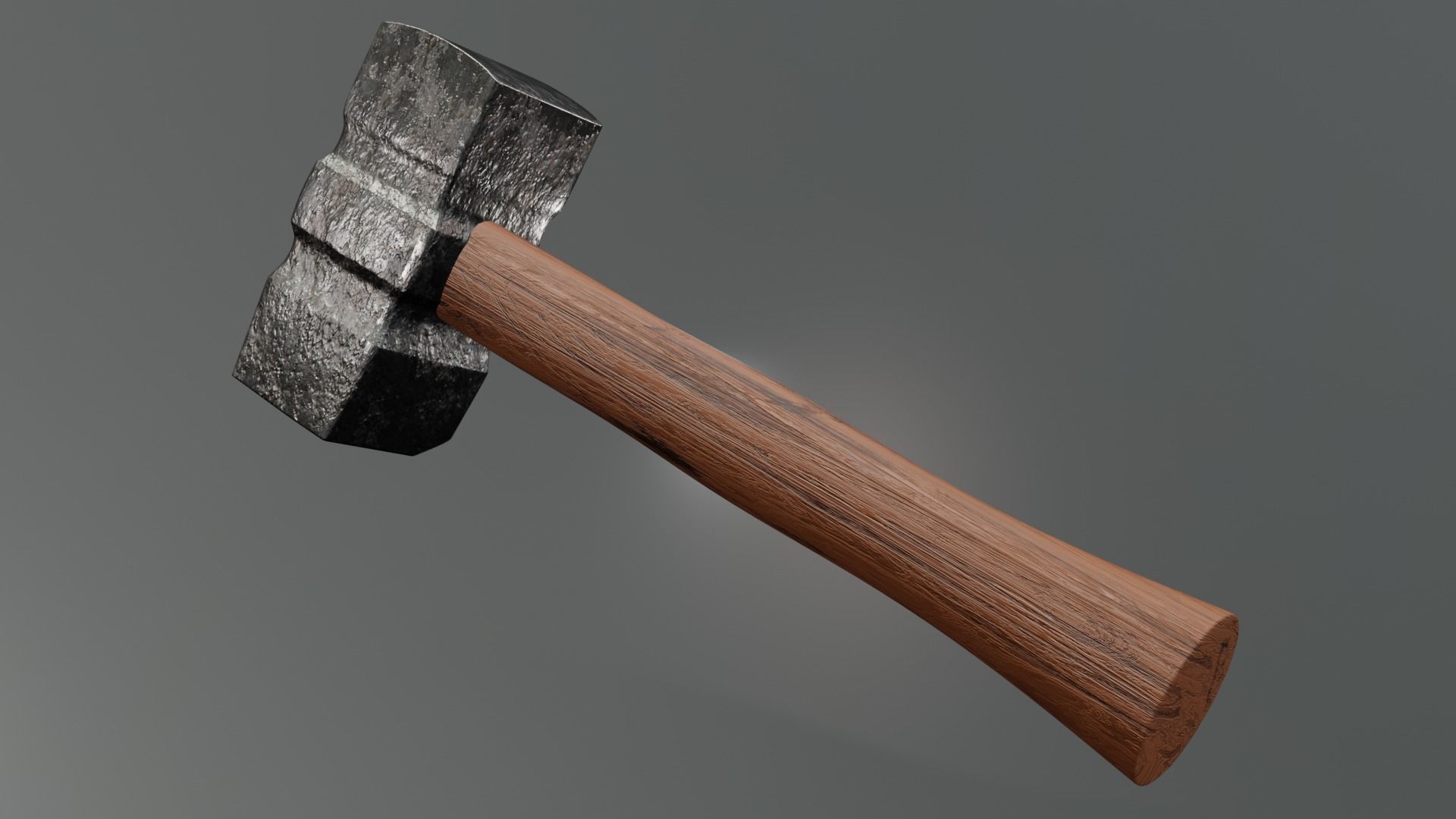 Hammer-forging 3D model | CGTrader