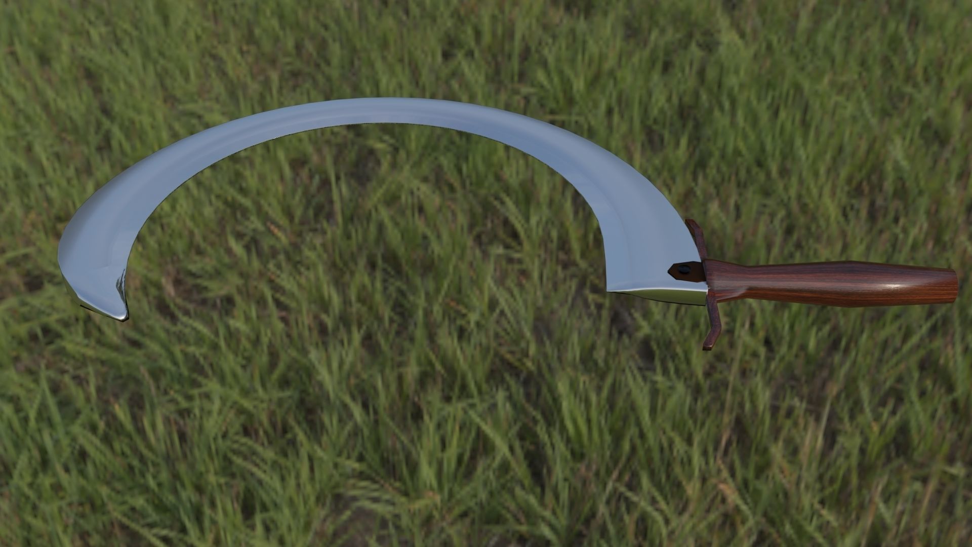 Sickle 3D model rigged | CGTrader