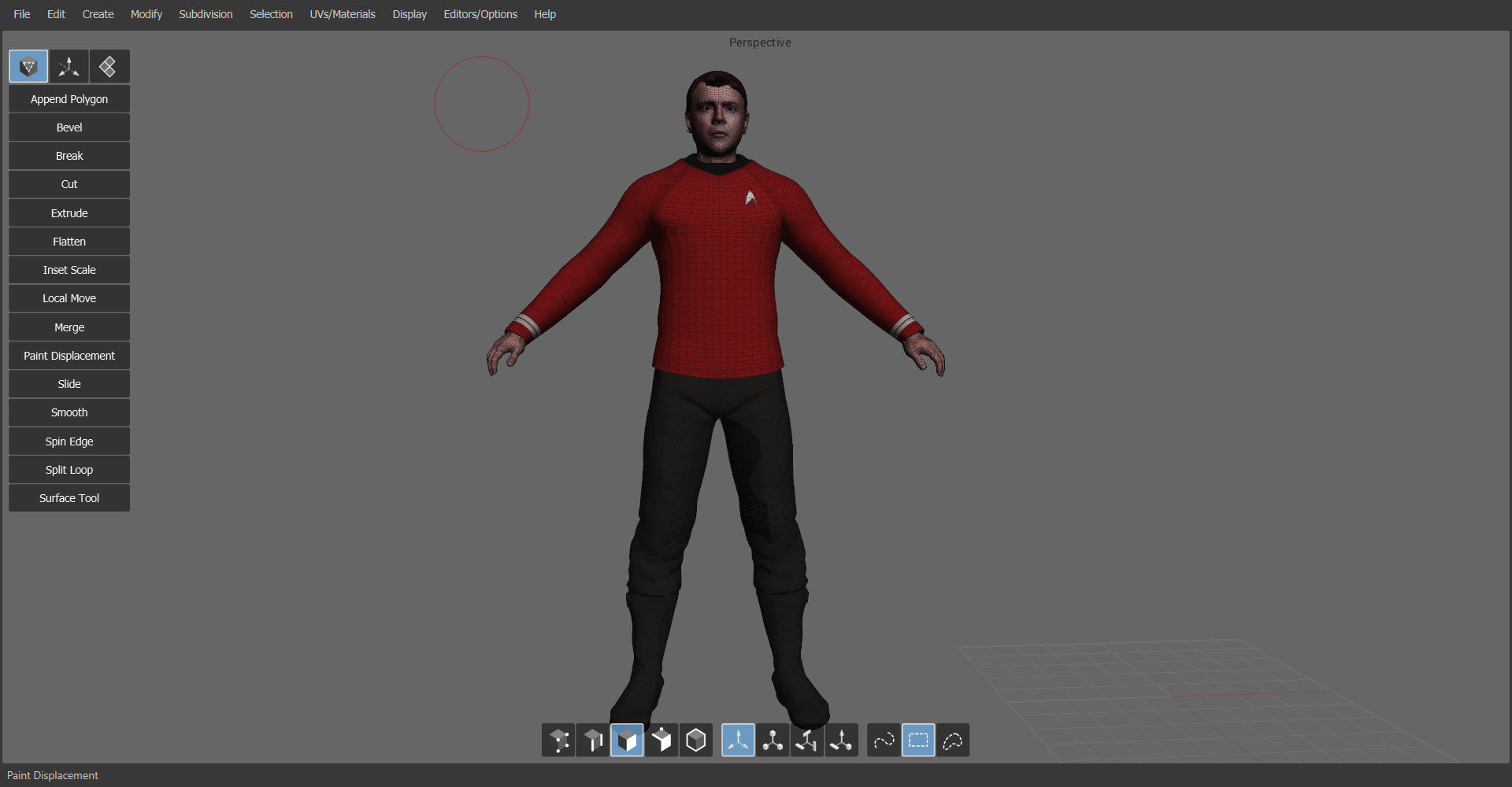STAR TREK SCOTTY 3D MODEL free 3D model | CGTrader