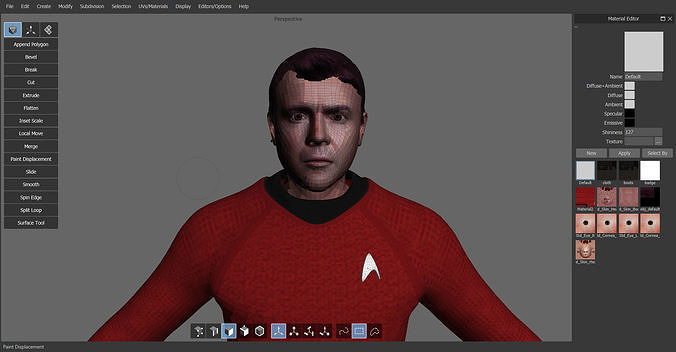 STAR TREK SCOTTY 3D MODEL free 3D model | CGTrader