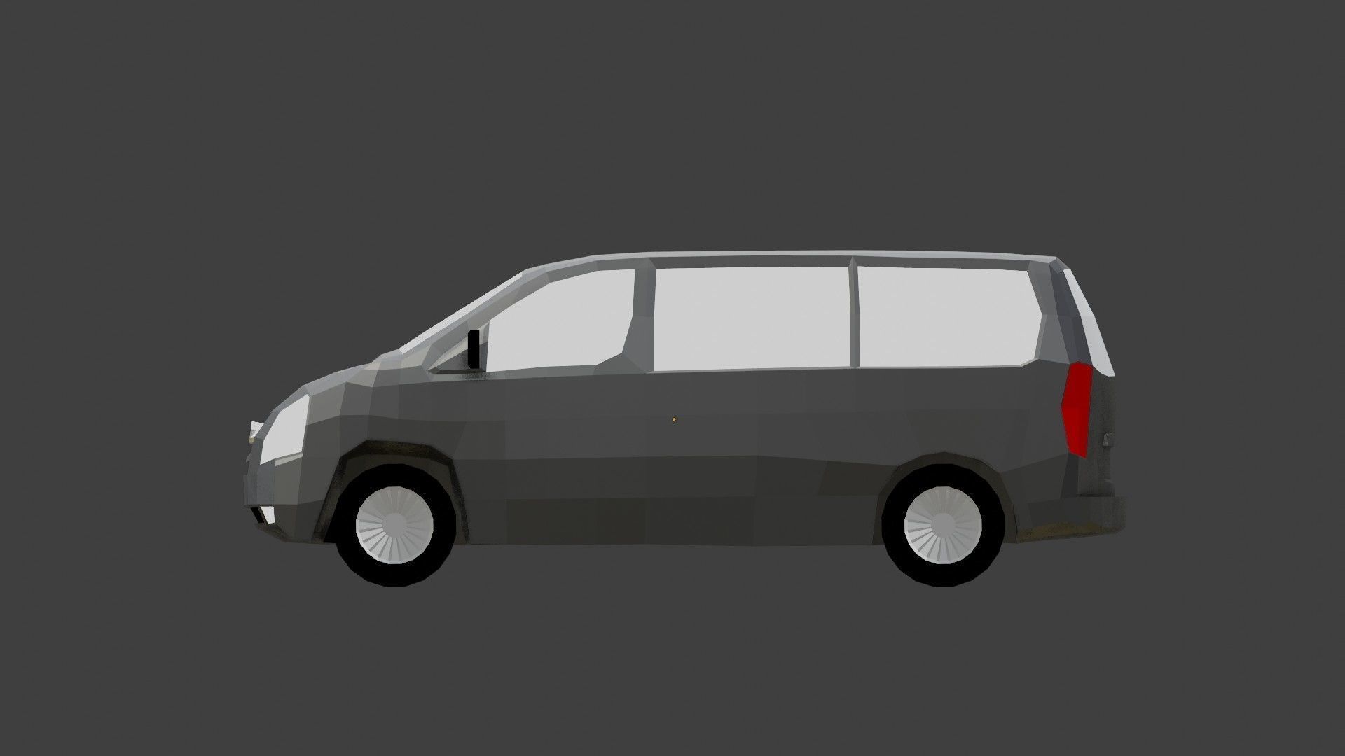 3D model MPV model low poly van VR / AR / low-poly | CGTrader