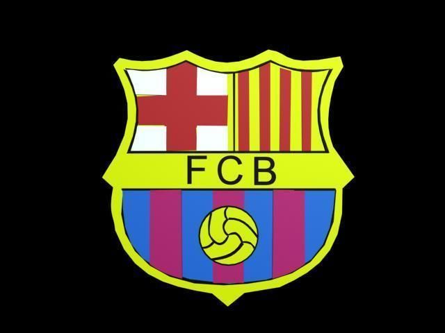 Logo FCB 3D model | CGTrader