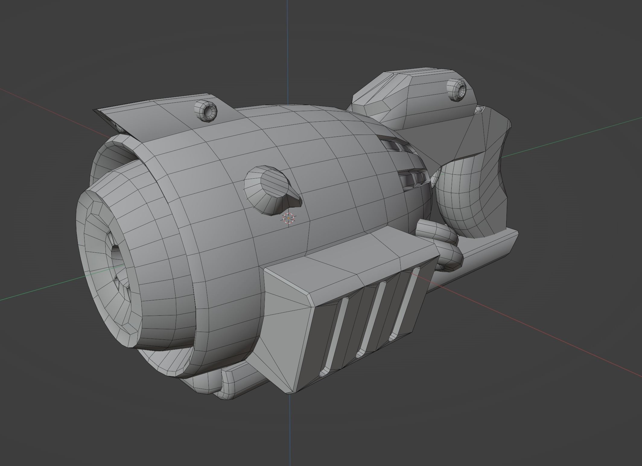 3D model Stylized Blaster VR / AR / low-poly | CGTrader