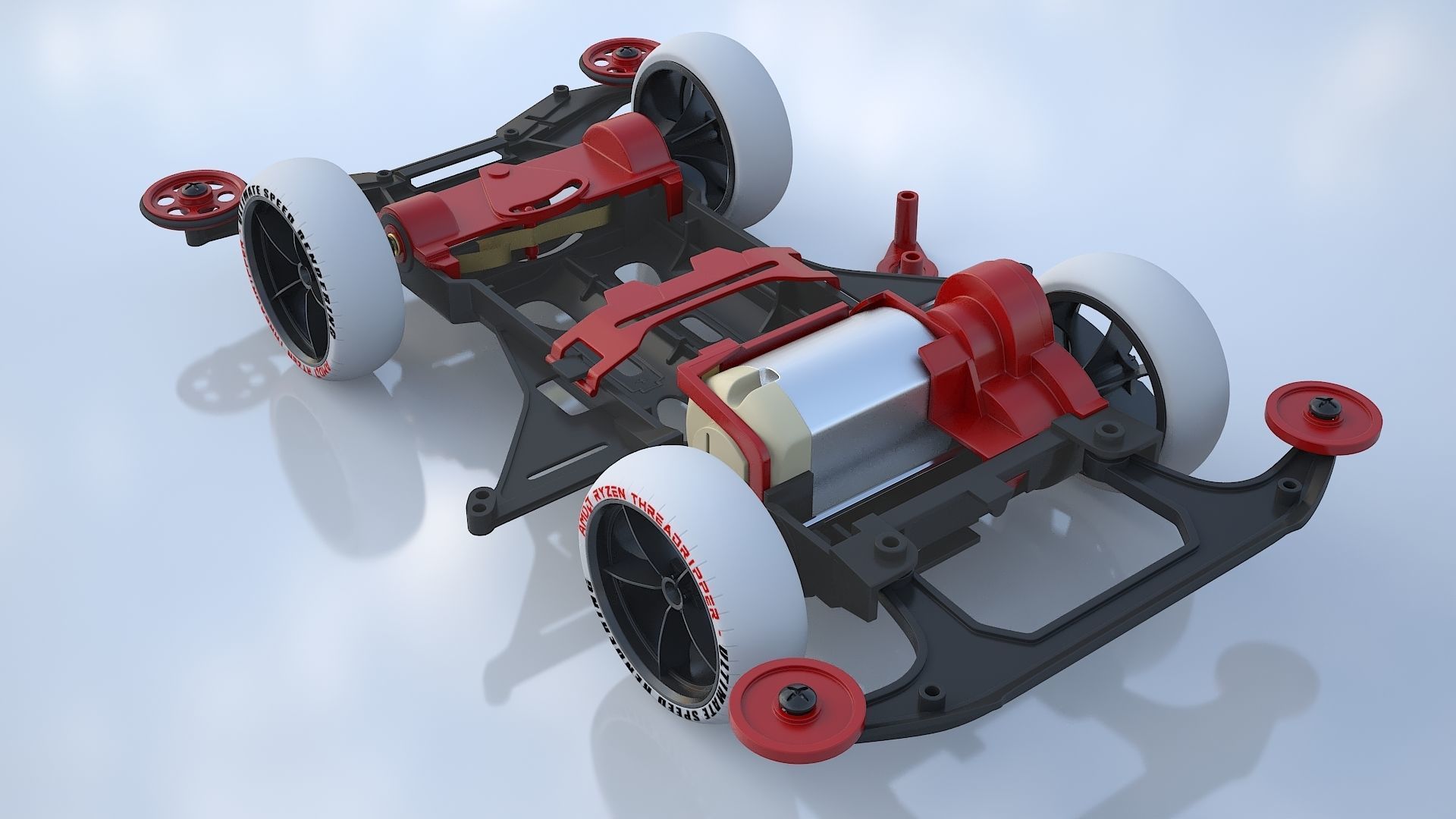 Tamiya Avante AMD 3D model | CGTrader
