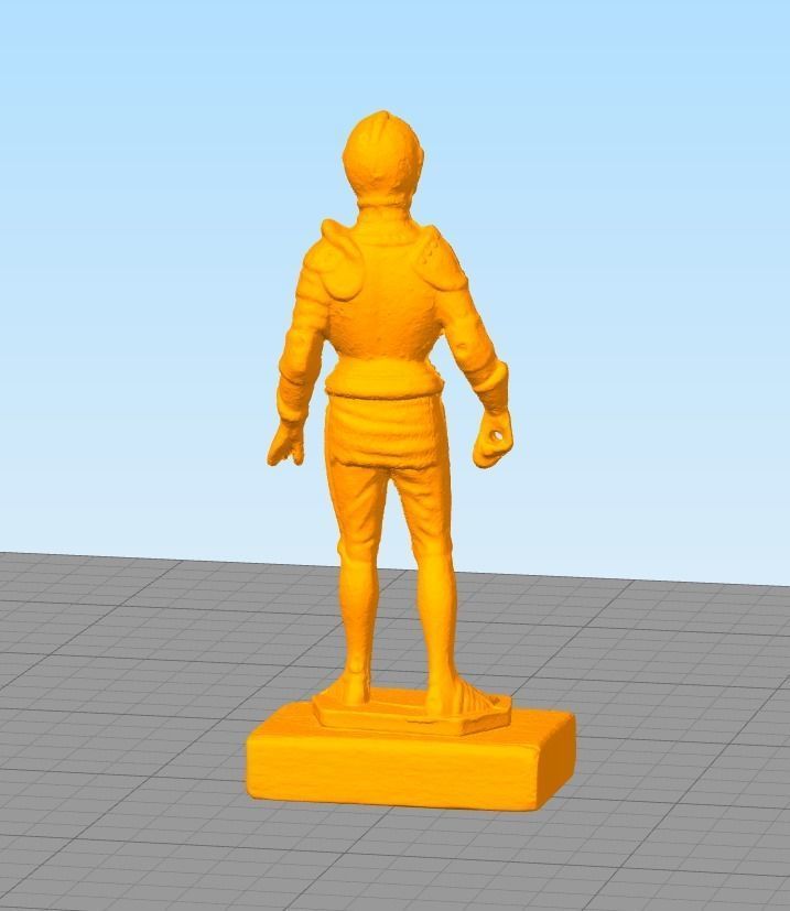 3D model Vintage Bronze Knight 3D Scan 8k VR / AR / low-poly | CGTrader