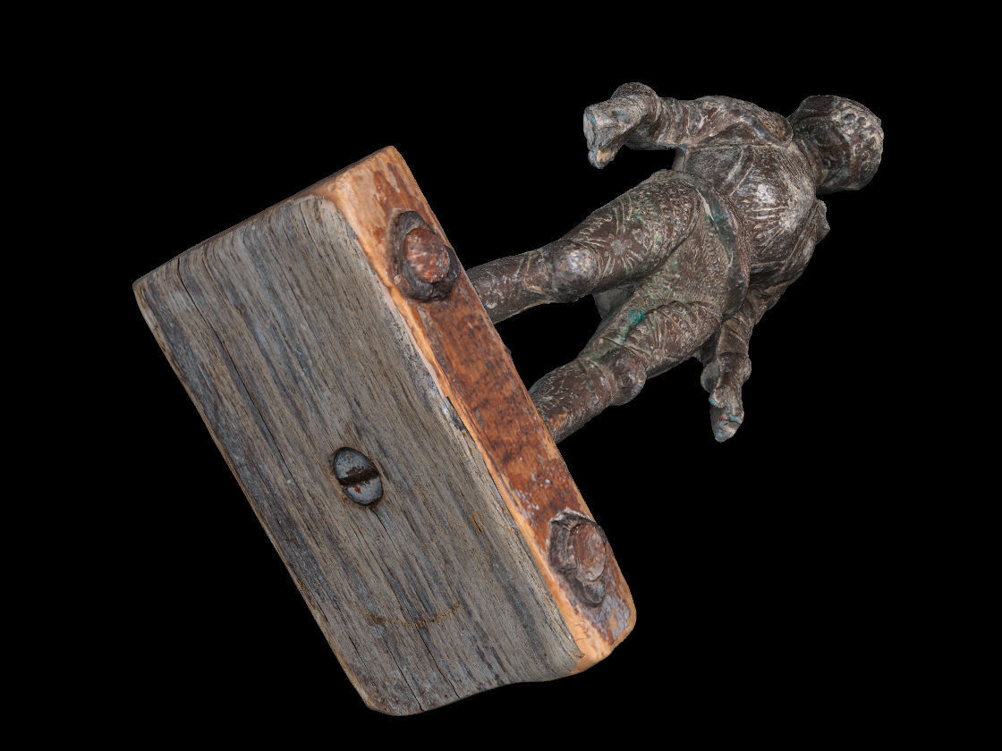 3D model Vintage Bronze Knight 3D Scan 8k VR / AR / low-poly | CGTrader