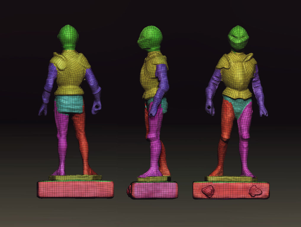 3D model Vintage Bronze Knight 3D Scan 8k VR / AR / low-poly | CGTrader