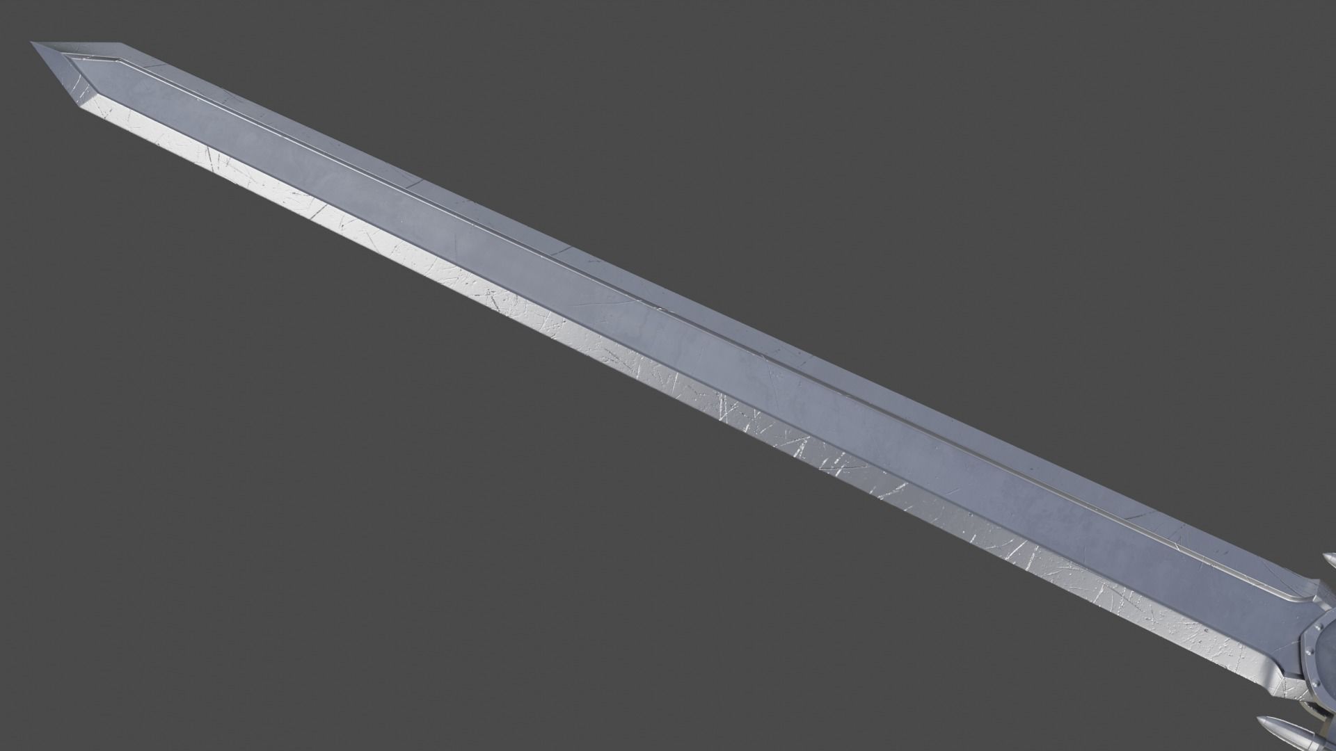 3D model Guts sword from Berserk VR / AR / low-poly | CGTrader