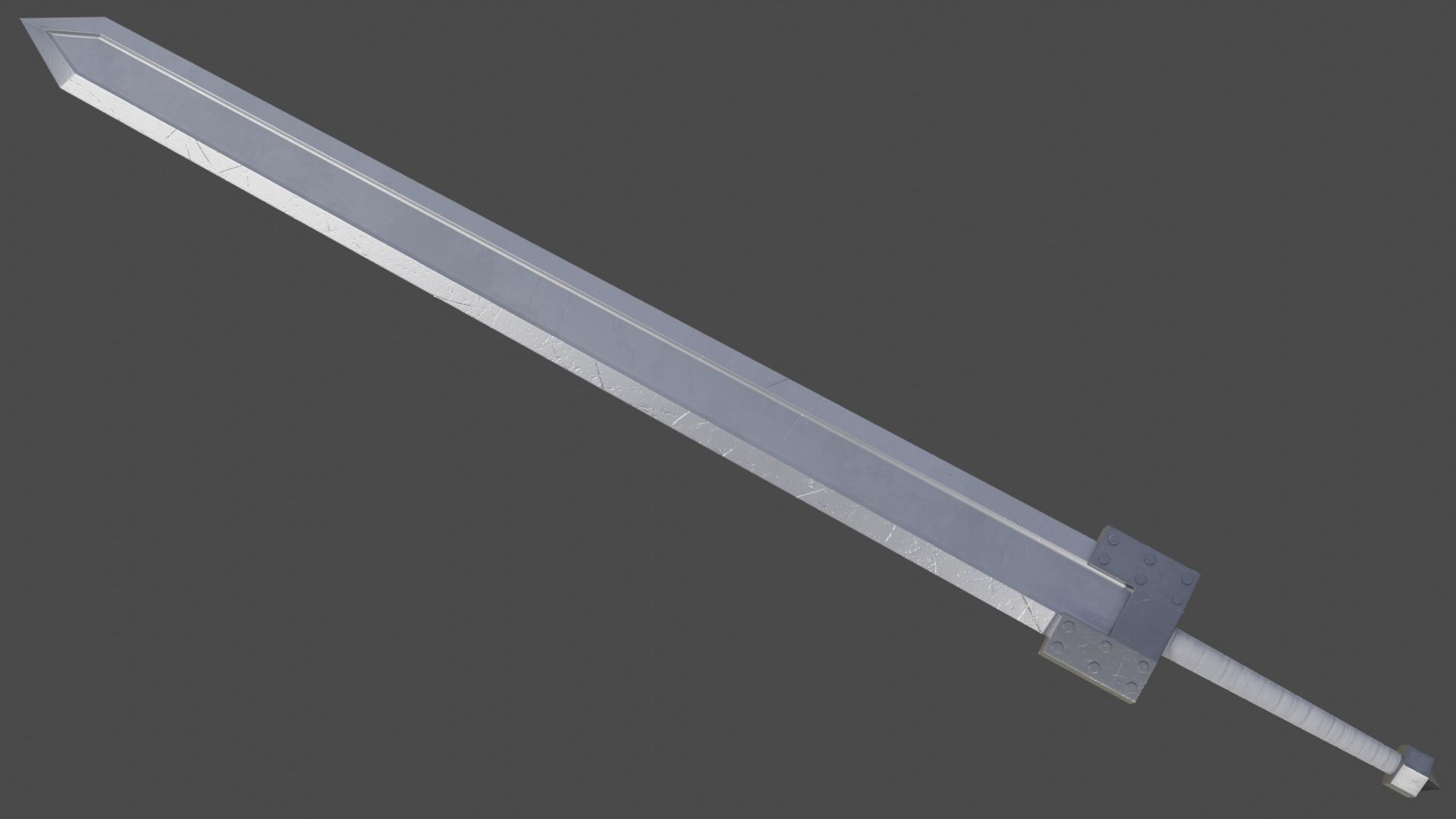 3D model Guts sword from Berserk VR / AR / low-poly | CGTrader