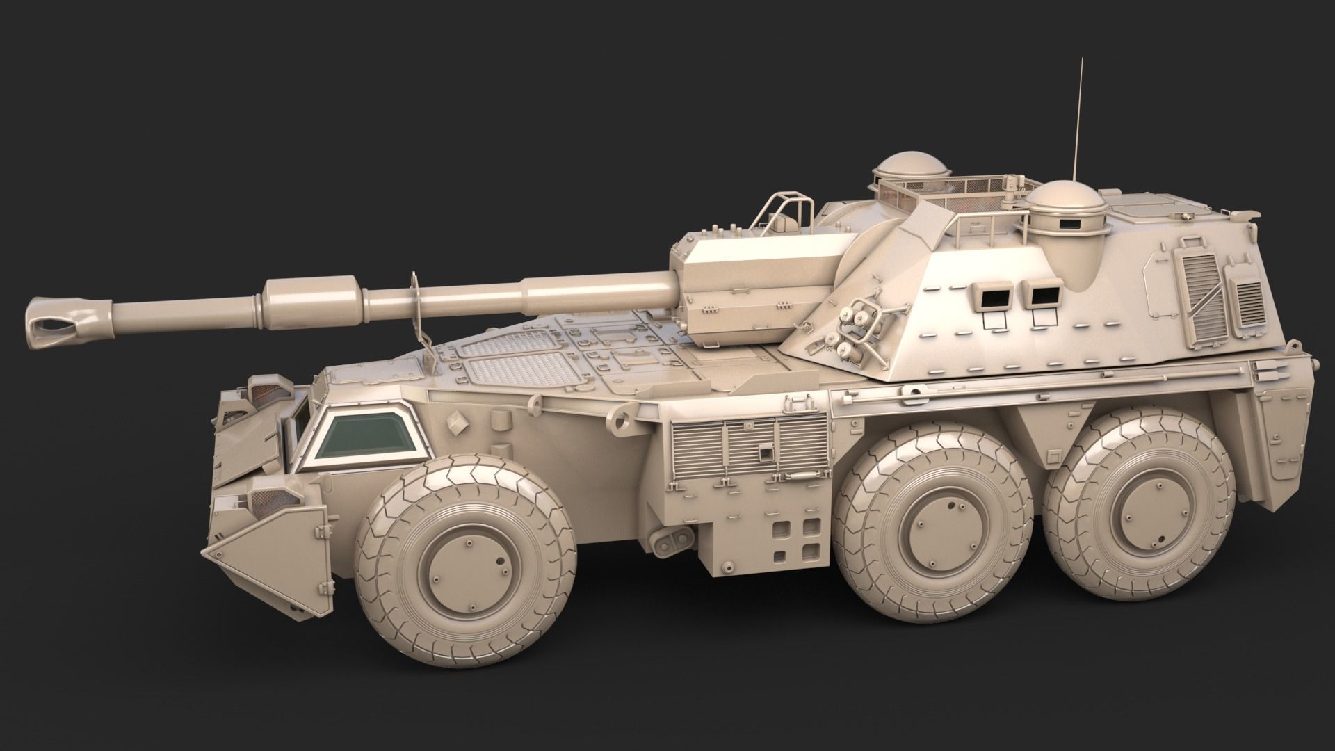 G6 Rhino Clay Vray 3D model 3D model | CGTrader
