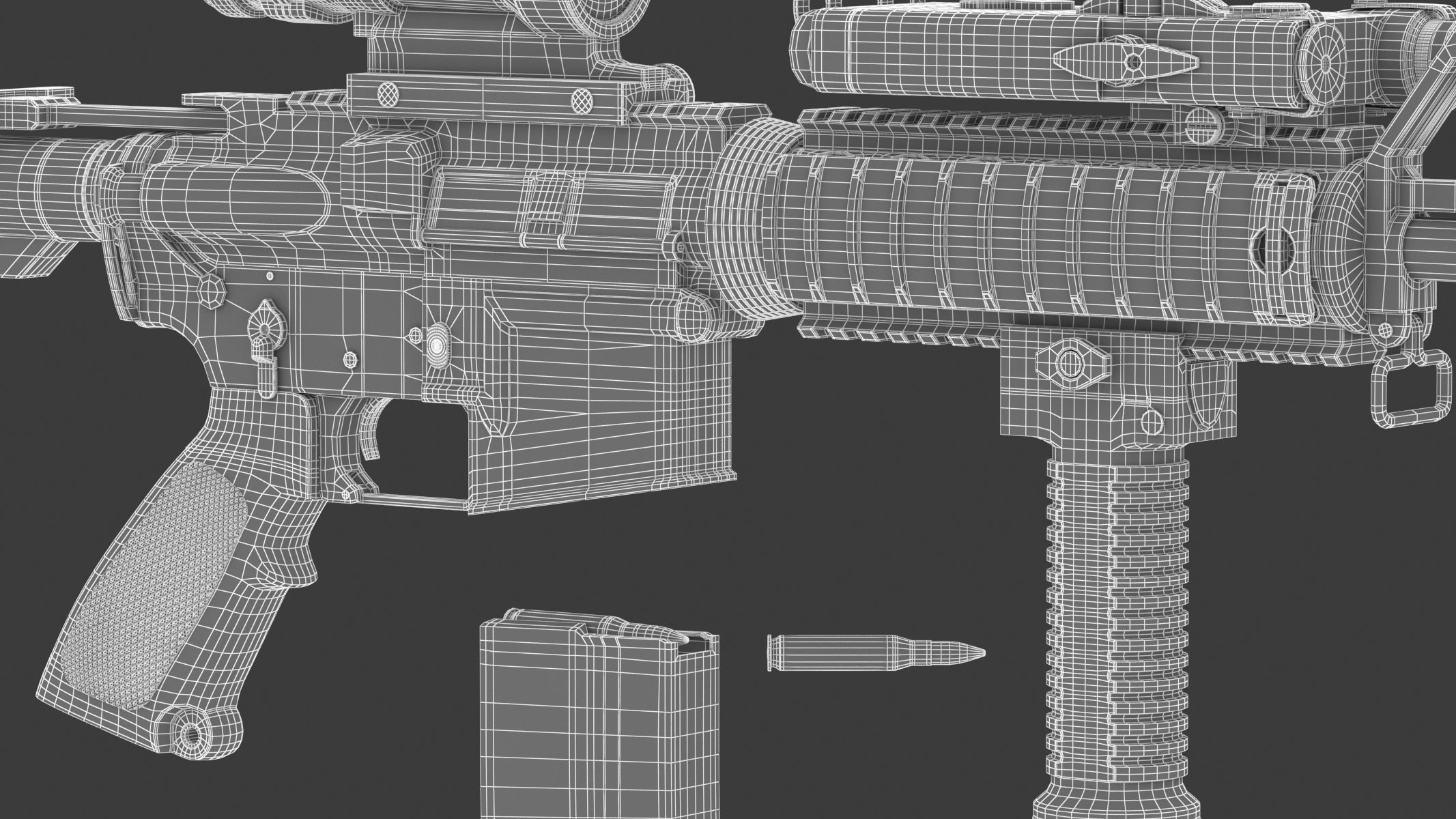 Colt Canada C8SFW 3D model | CGTrader
