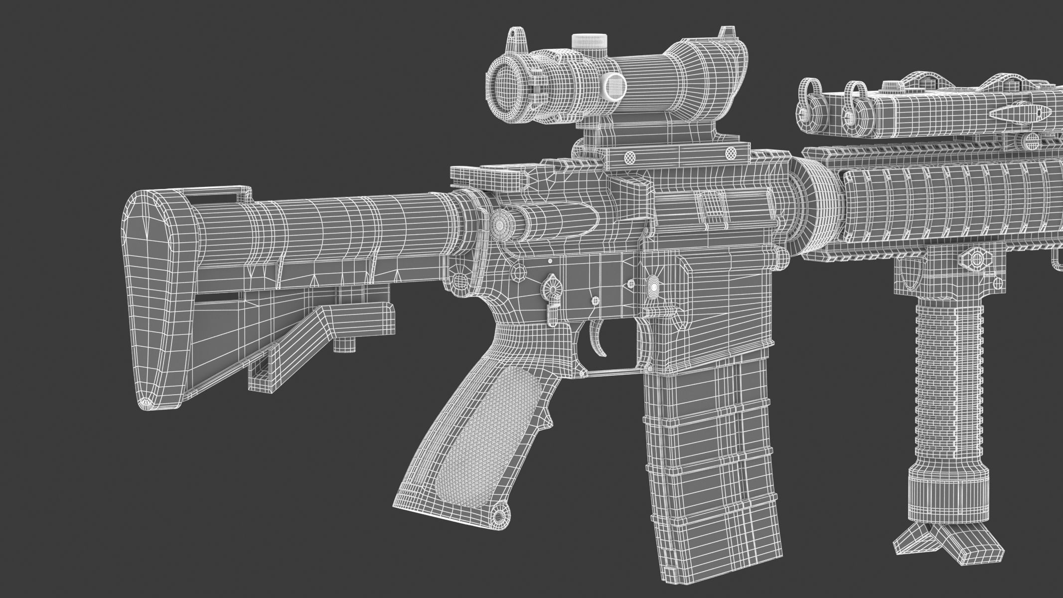 Colt Canada C8SFW 3D model | CGTrader