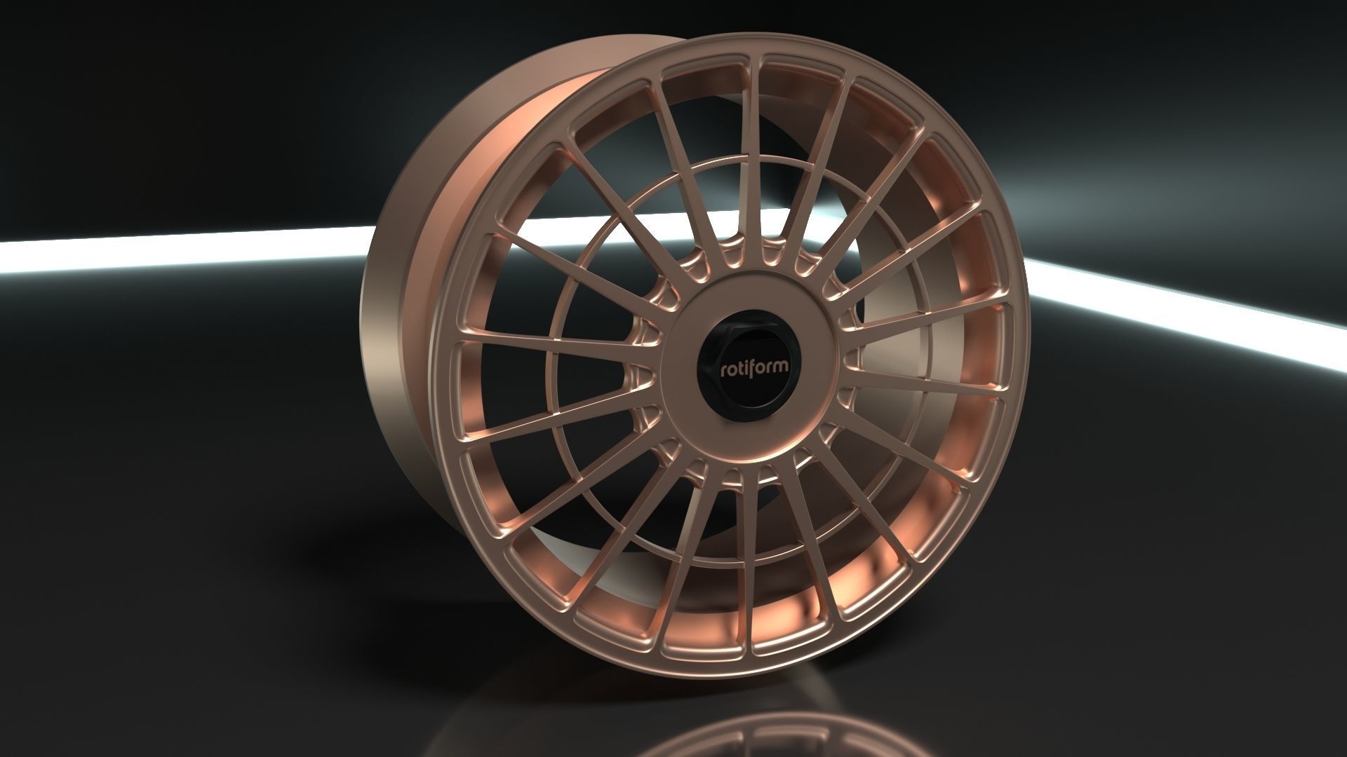 Rotiform wheel 3D model | CGTrader