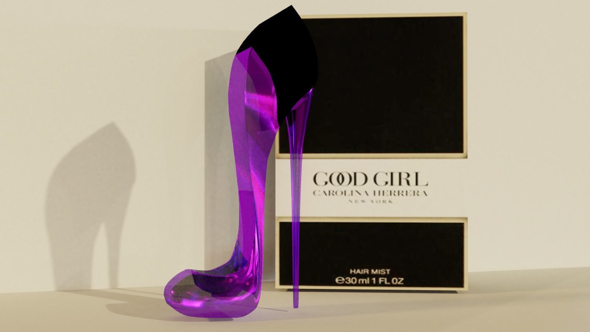 Carolina Herrera perfume 3D model | CGTrader