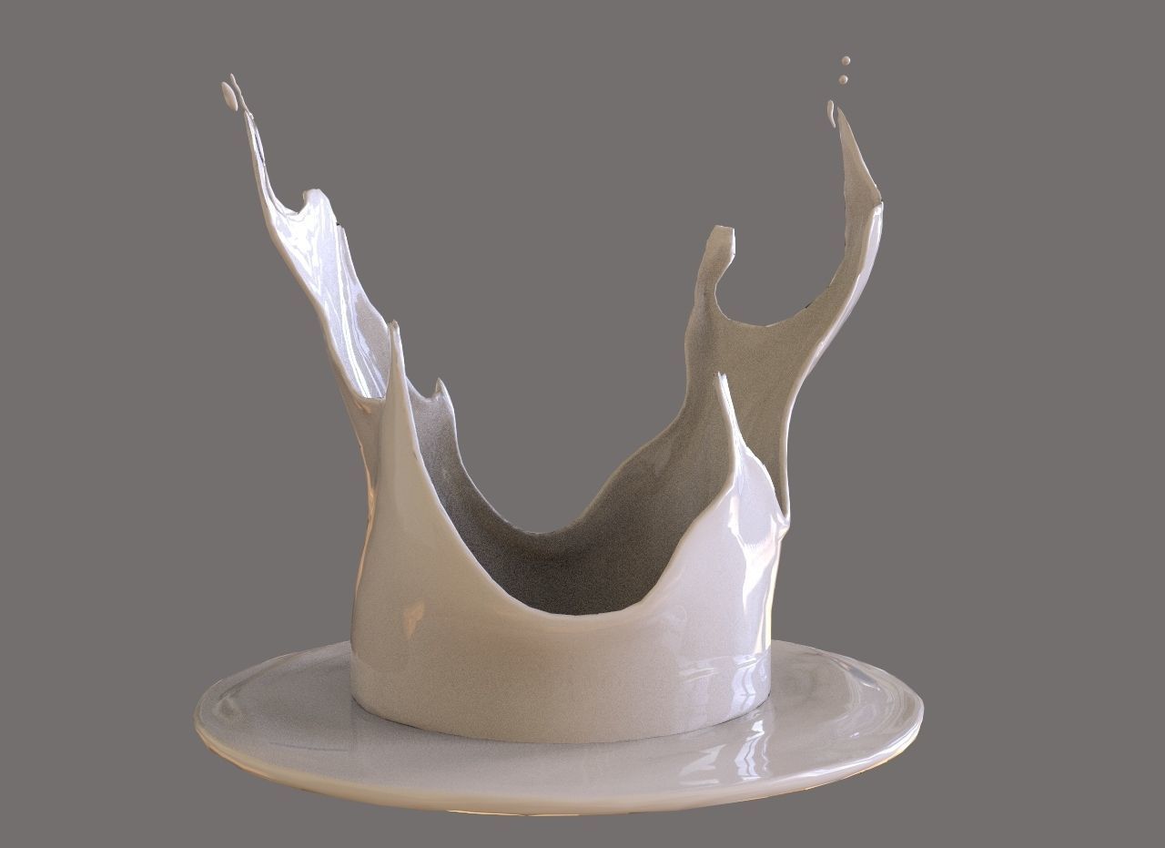 3D model Splash Effect VR / AR / low-poly | CGTrader