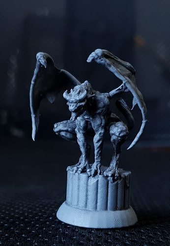 Gargoyle 3D model 3D printable | CGTrader