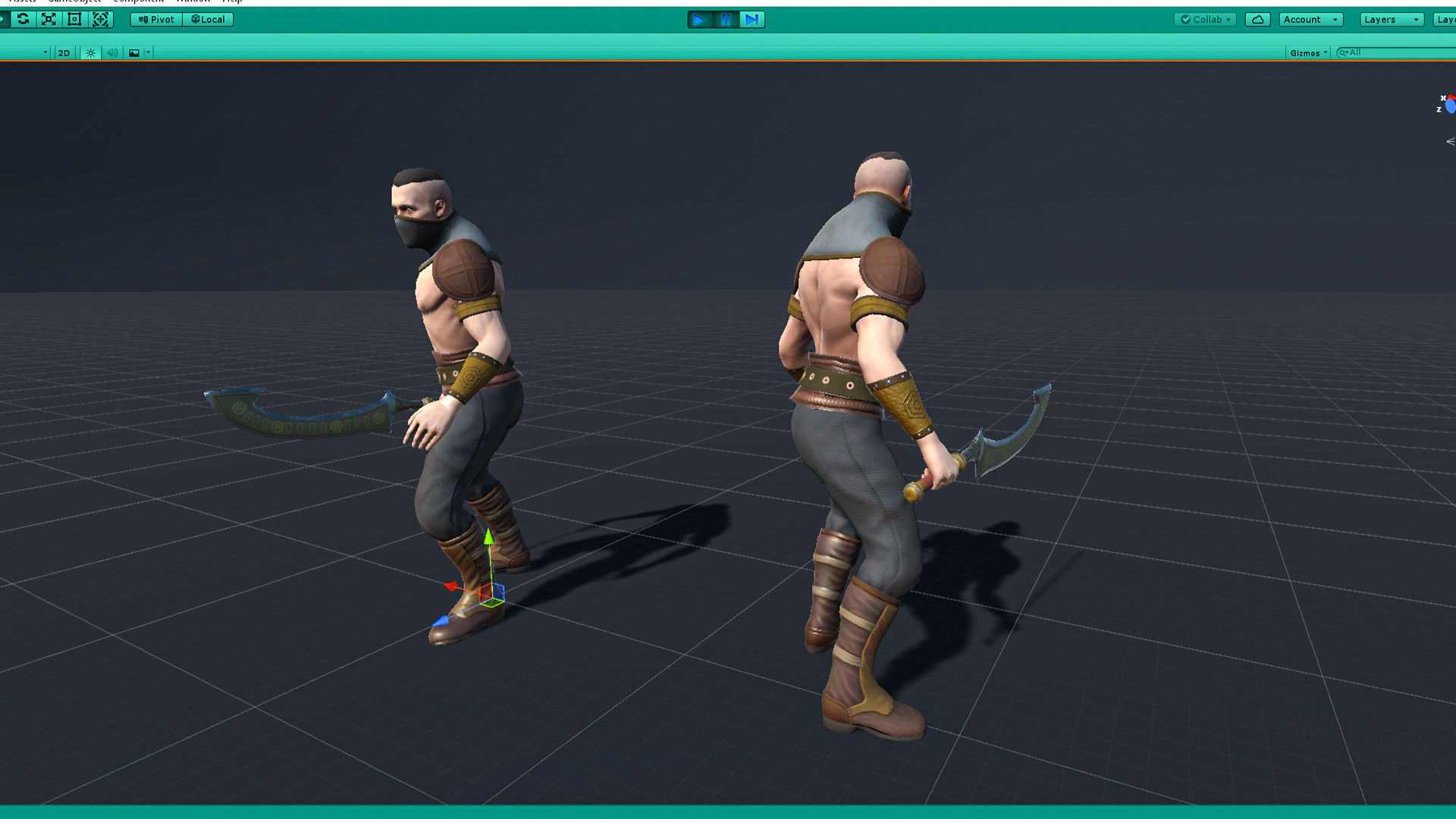 3D model Delran Warrior VR / AR / low-poly | CGTrader