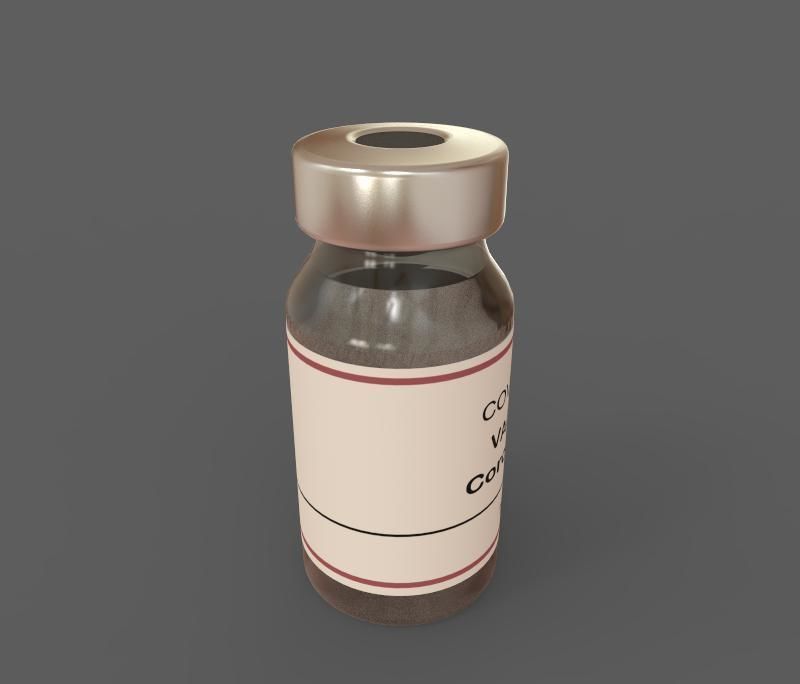 The Vaccine 3D model | CGTrader