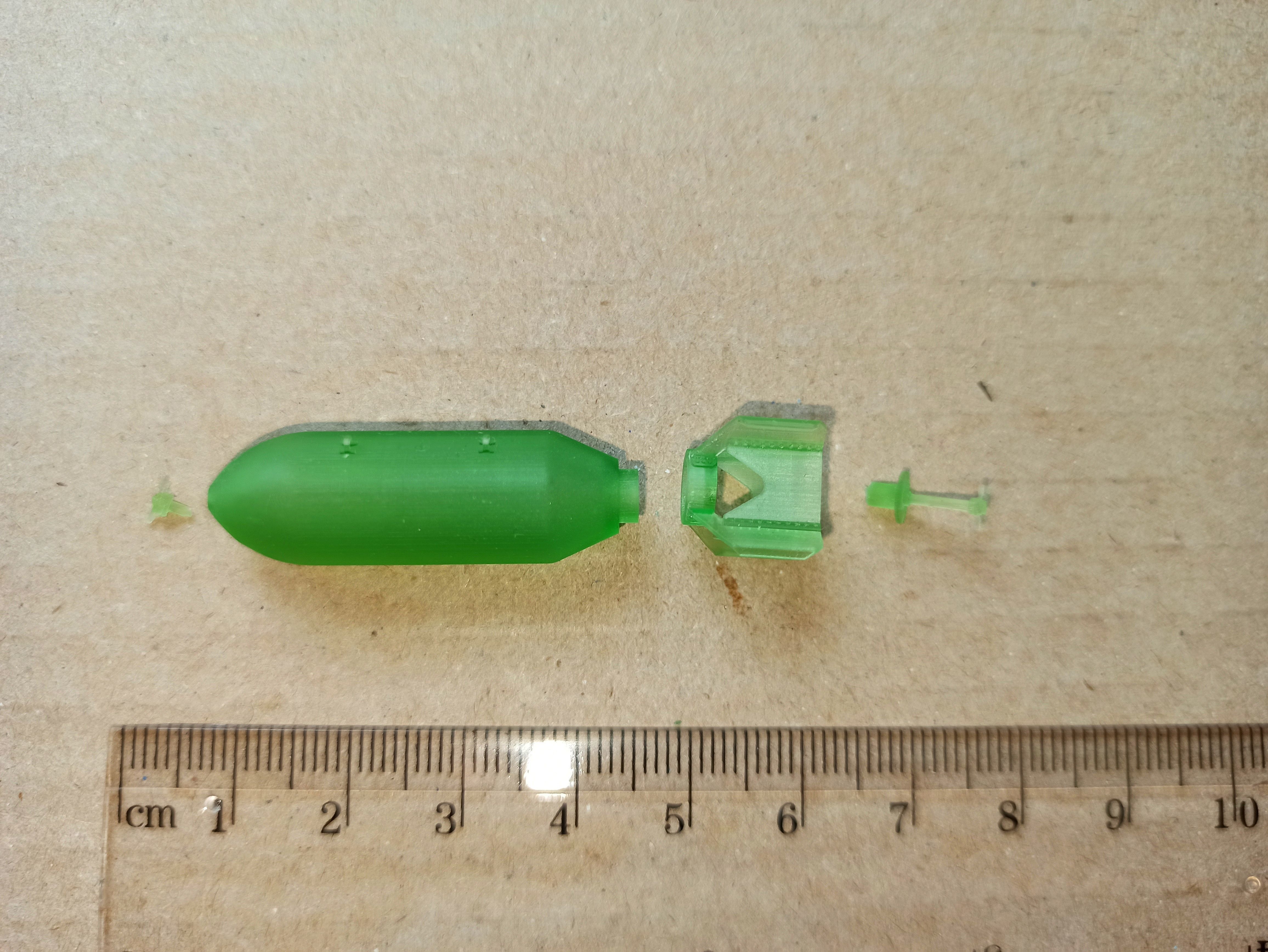 US GP BOMB AN-M64A1 500LB 1-32 1-35 3D model 3D printable | CGTrader