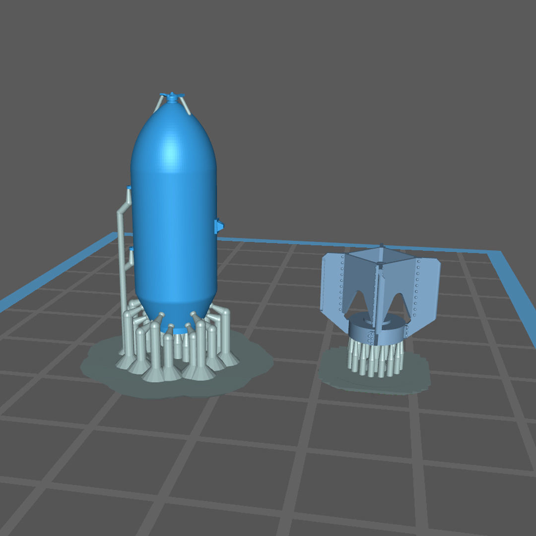 US GP BOMB AN-M65A1 1000LB 1-48 3D model 3D printable | CGTrader