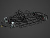 Chassis Frame - Ferrari 312p Spyder 3D model | CGTrader