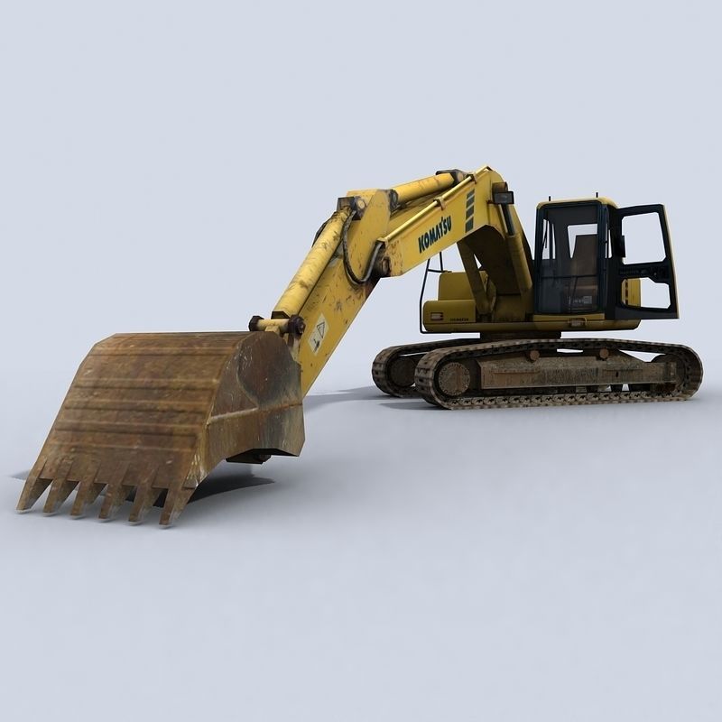 3D model Excavator VR / AR / low-poly | CGTrader