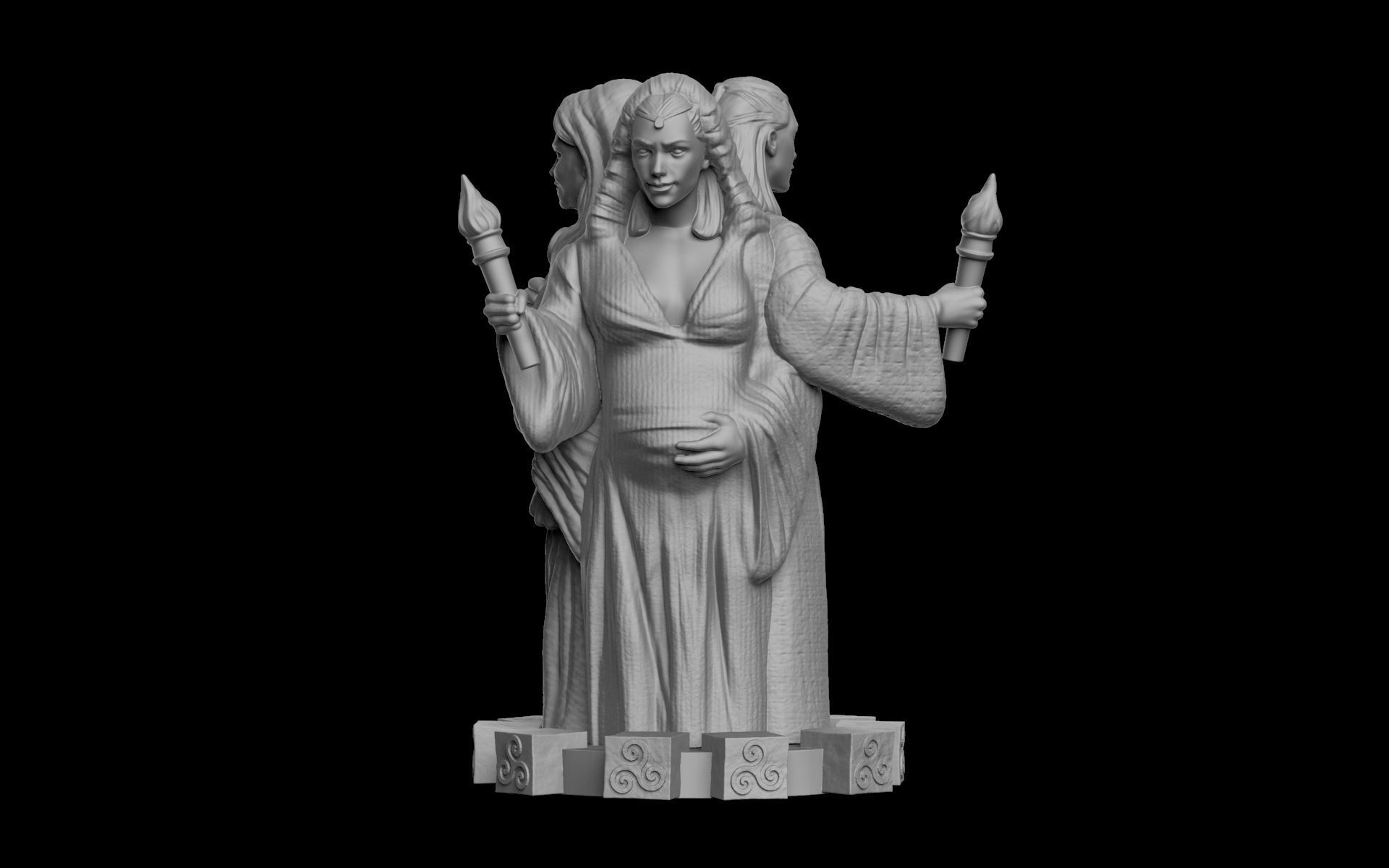 Hecate 3D model 3D printable | CGTrader
