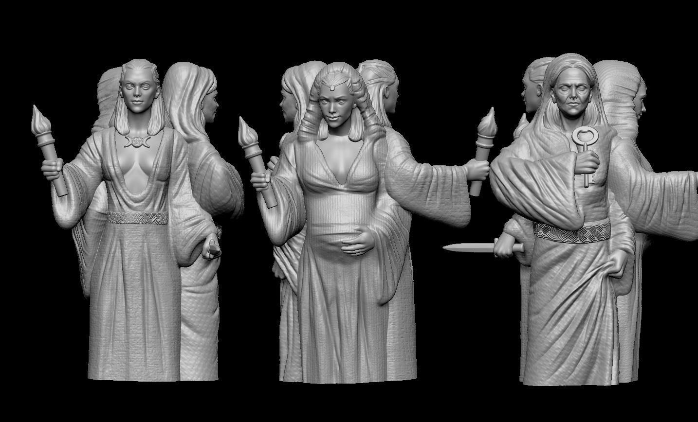 Hecate 3D model 3D printable | CGTrader