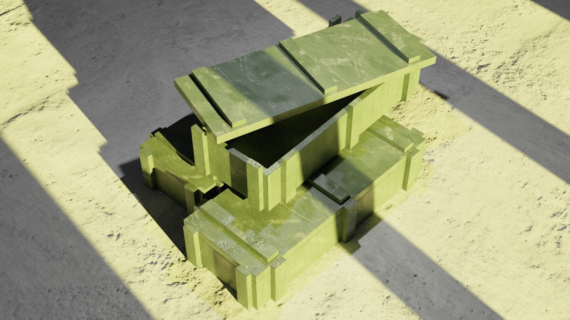 Military Box 3D model 3D printable | CGTrader