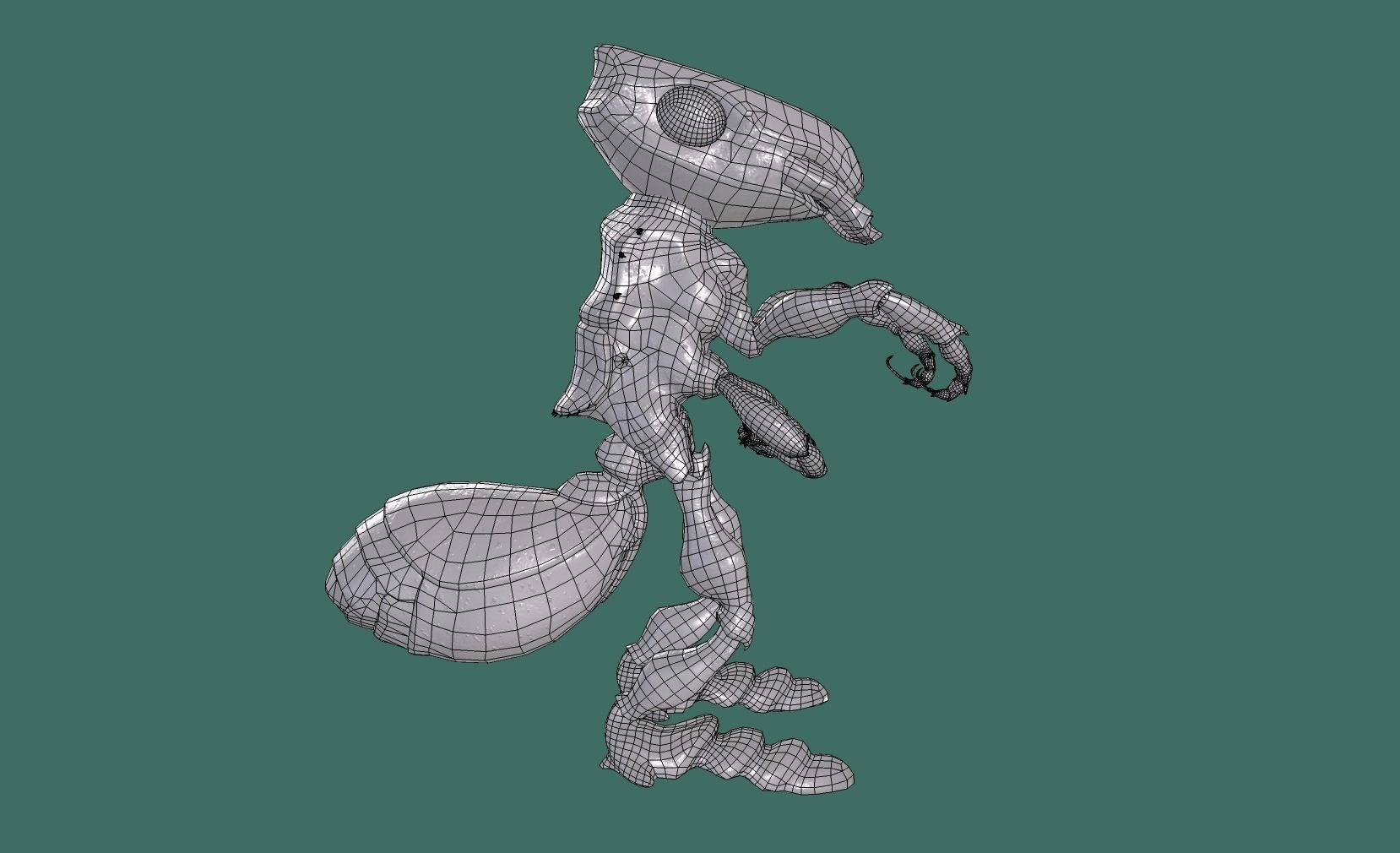 3D model Ant - Giant VR / AR / low-poly | CGTrader