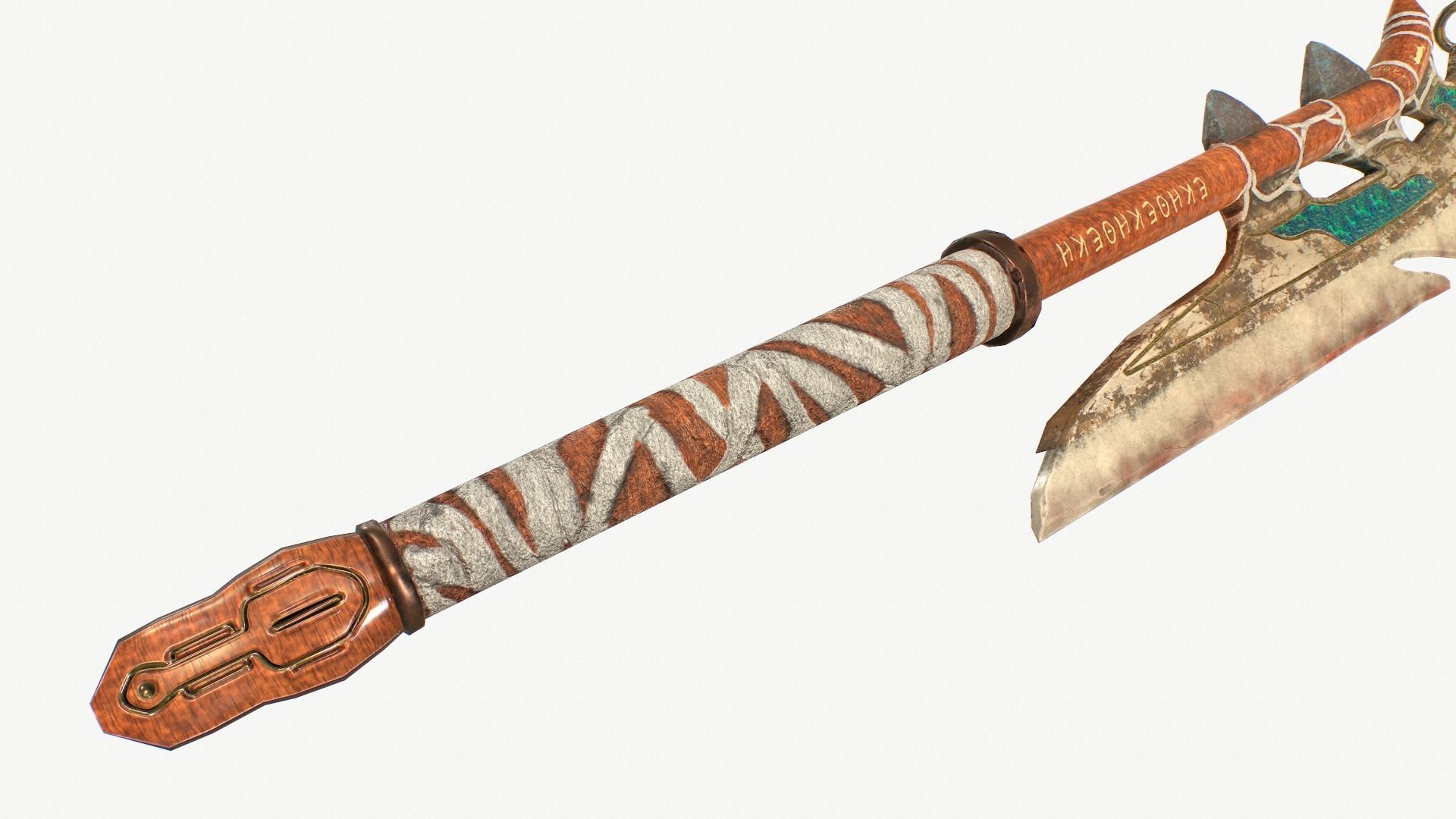 3D model Bone Axe VR / AR / low-poly | CGTrader