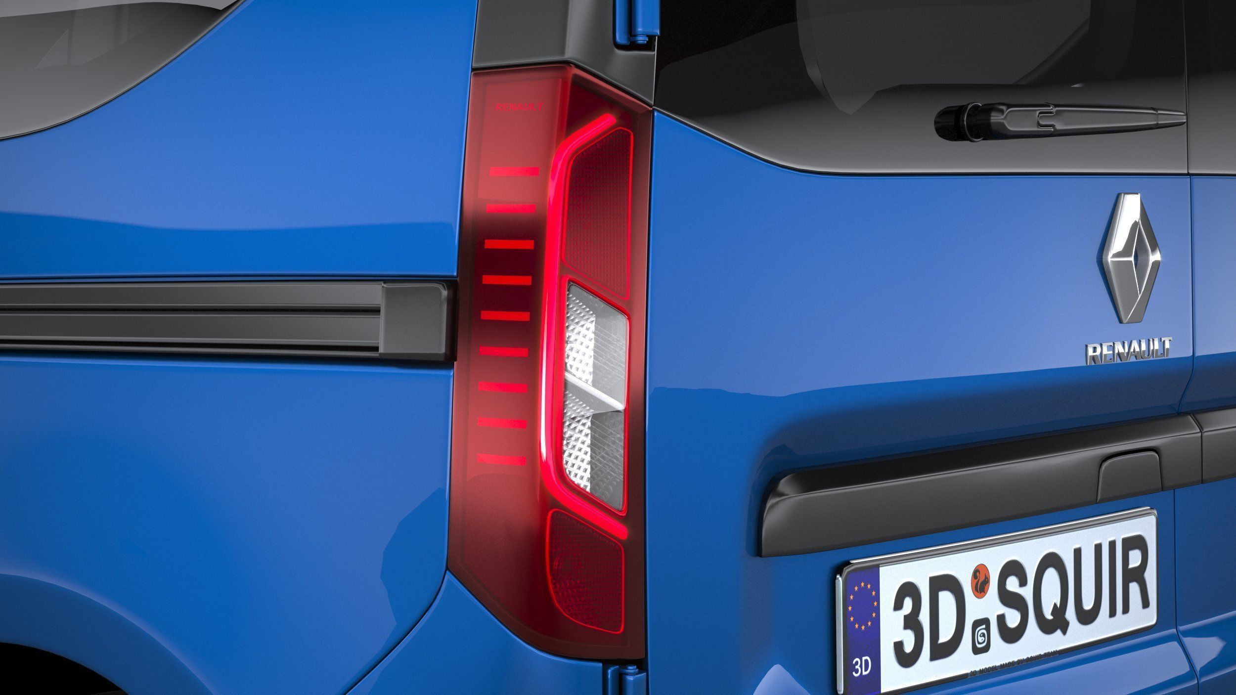 Renault Express 2021 3D model | CGTrader