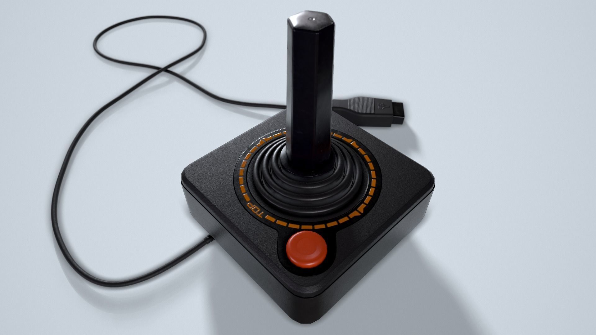 3D model Atari CX40 Joystick Controller VR / AR / low-poly | CGTrader