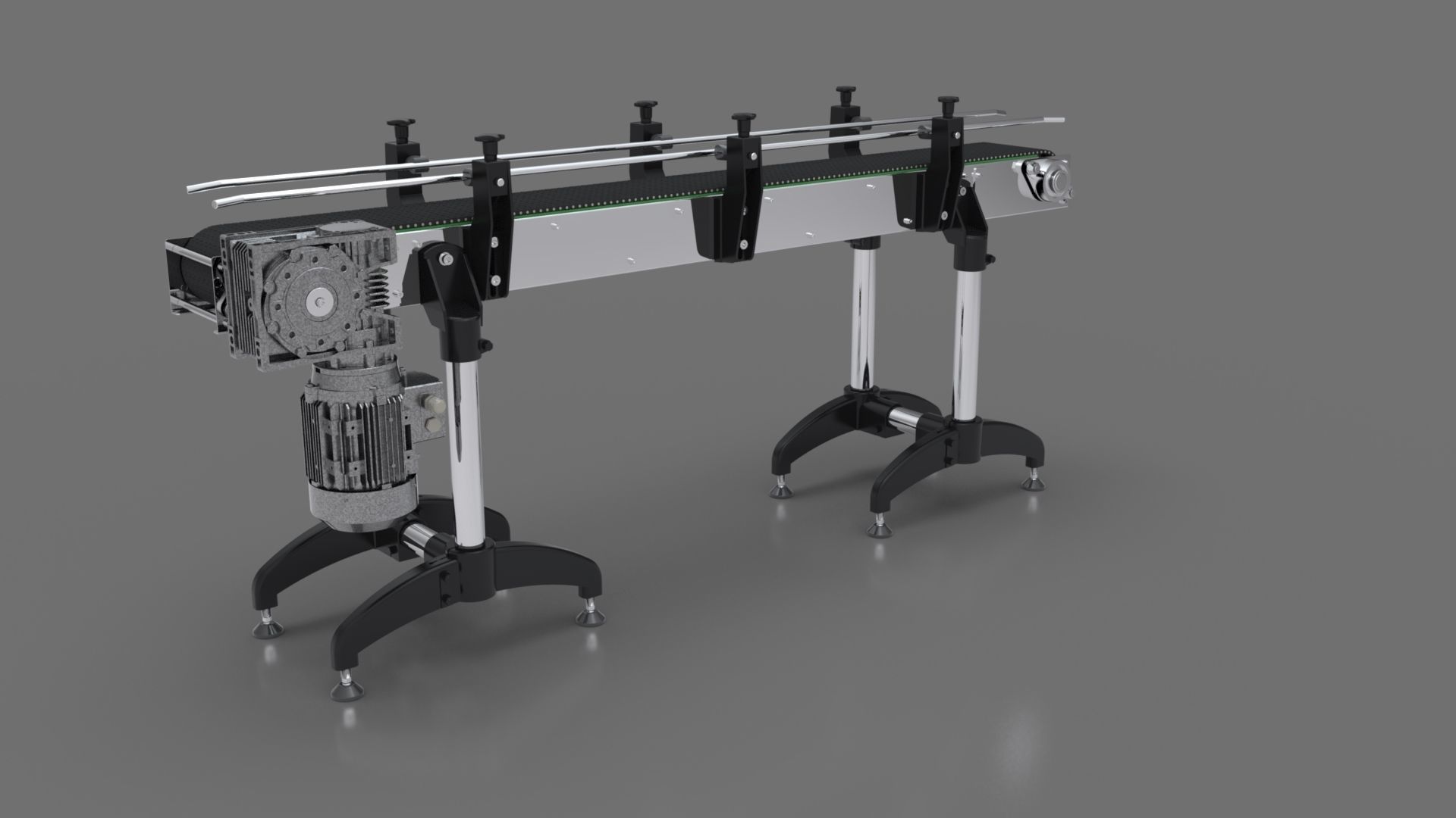 Modular Conveyor 3D model animated rigged | CGTrader