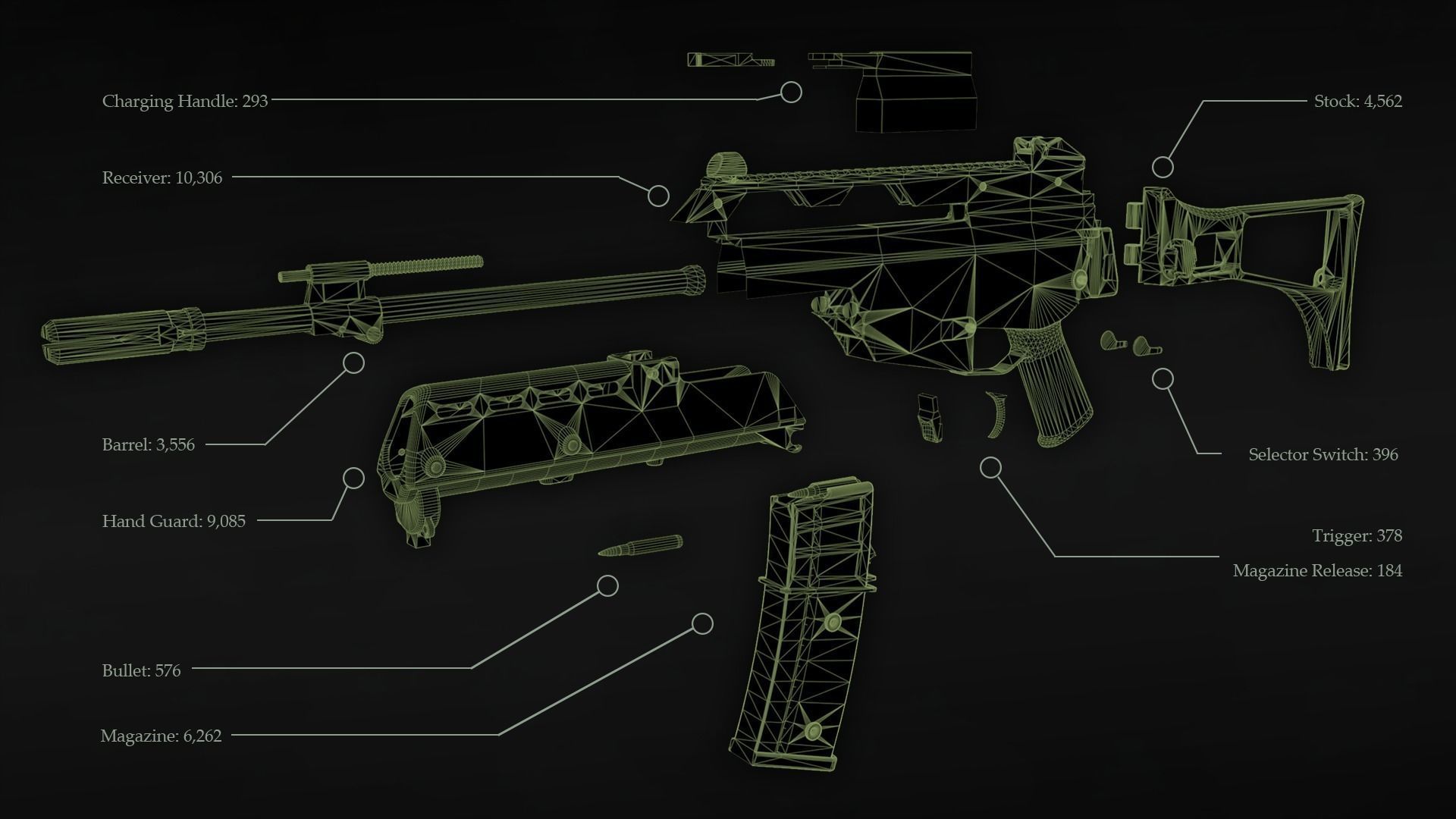 3D model HK G36K VR / AR / low-poly | CGTrader