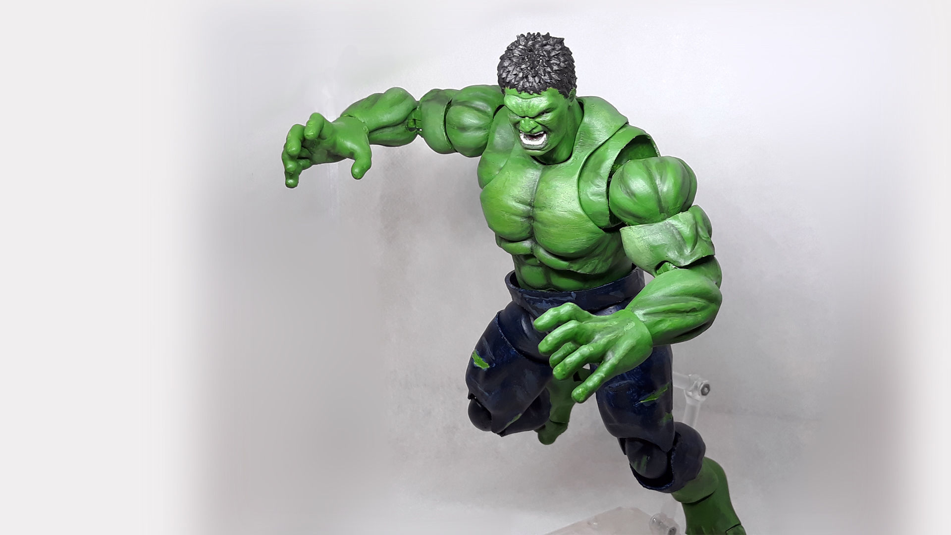 HULK articulated action figure 3D model 3D printable | CGTrader