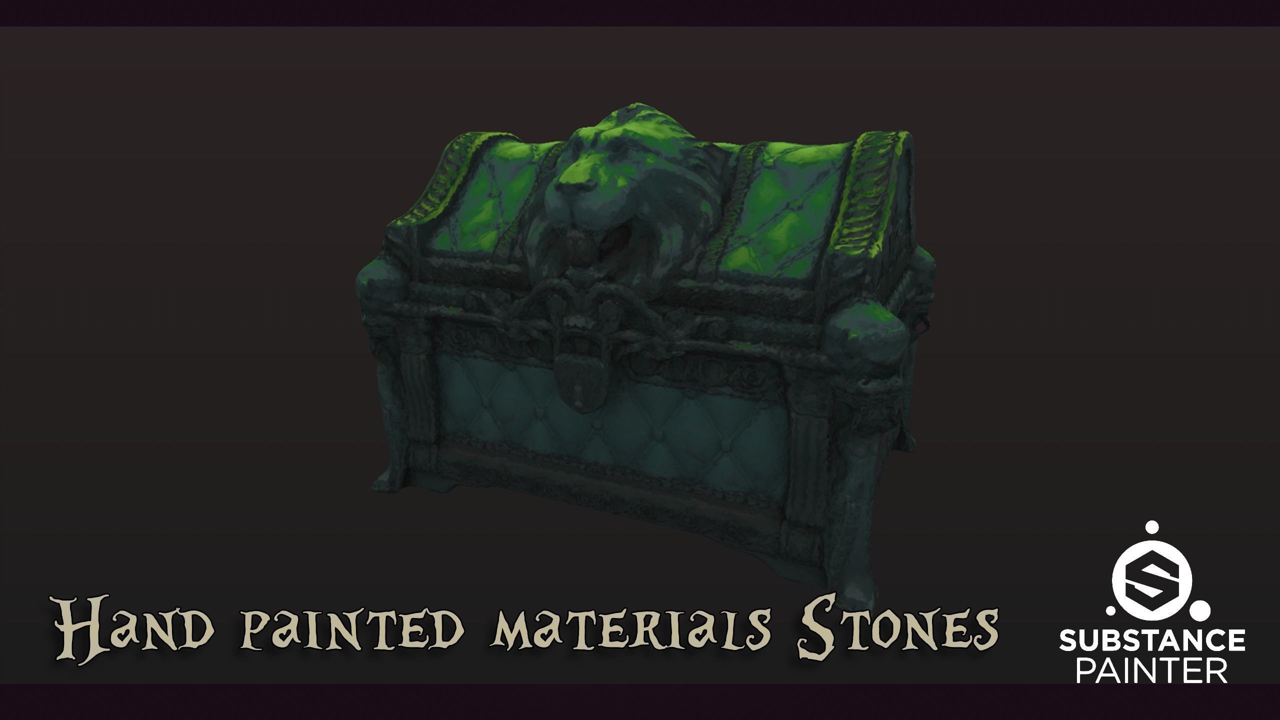 8 Hand painted materials Stones Texture | CGTrader