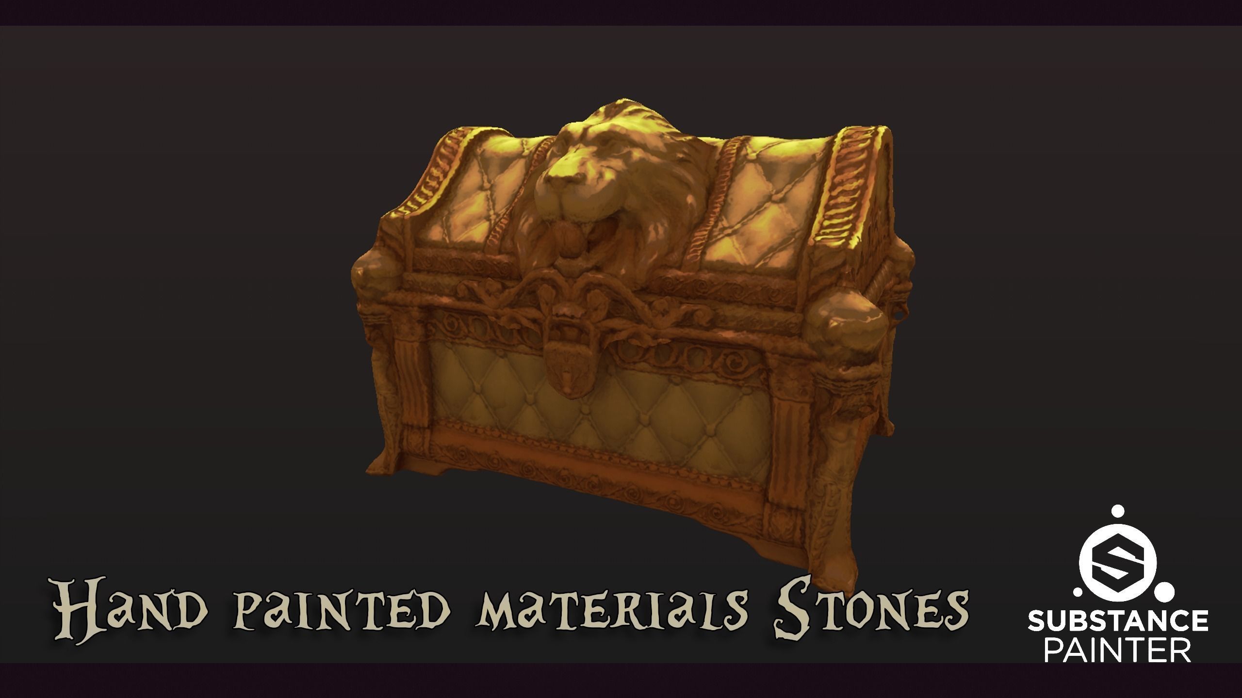 8 Hand painted materials Stones Texture | CGTrader