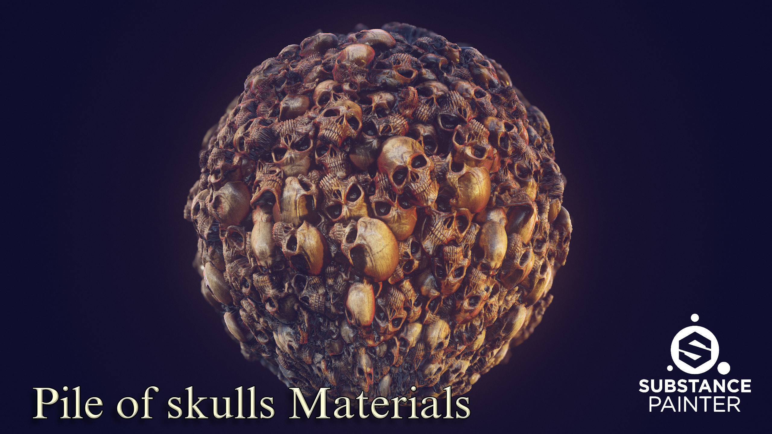 Pile of skulls Materials Texture | CGTrader