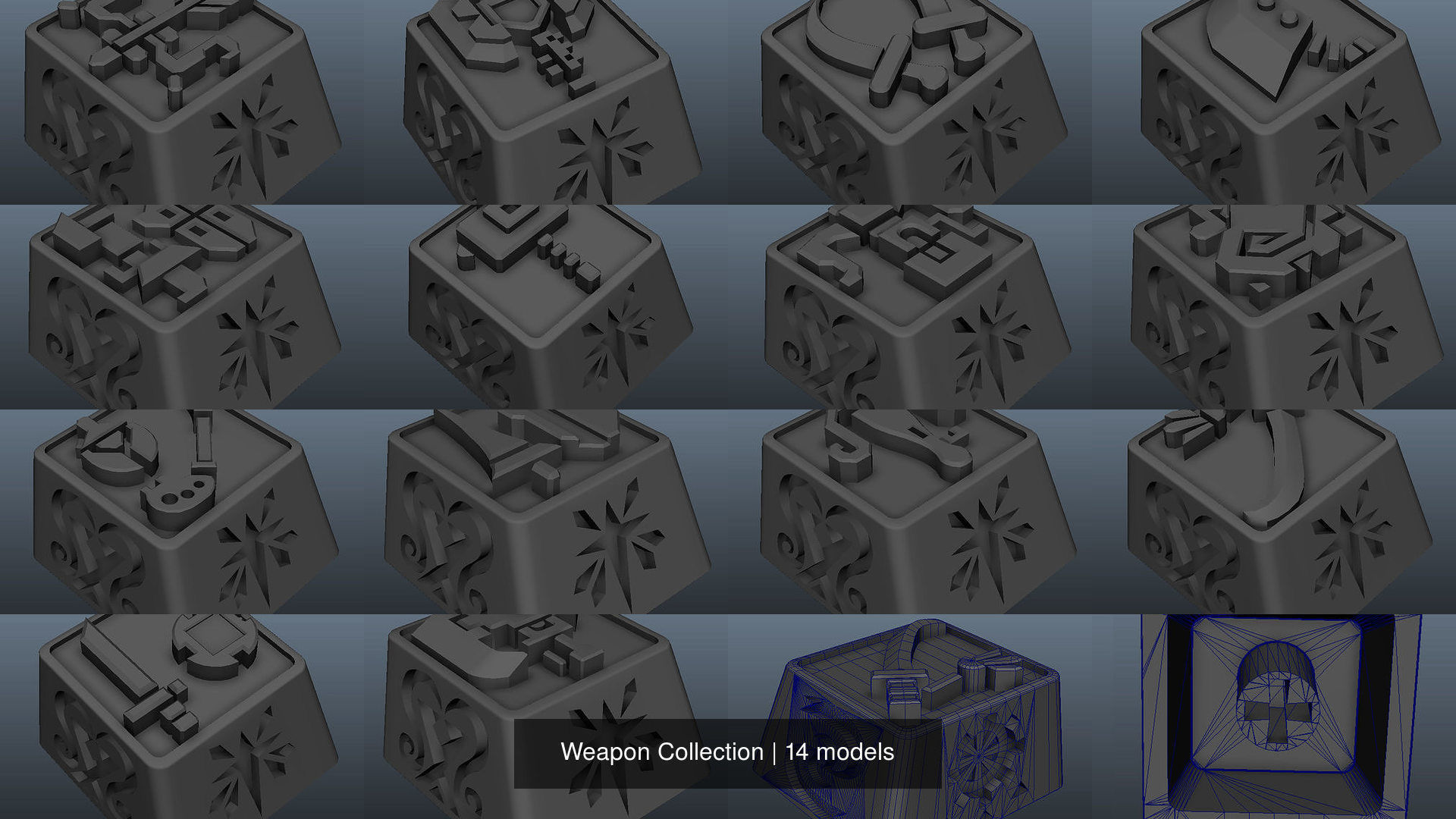 Weapon Collection | CGTrader