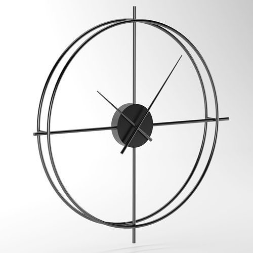 Wall Clock free free 3D model | CGTrader