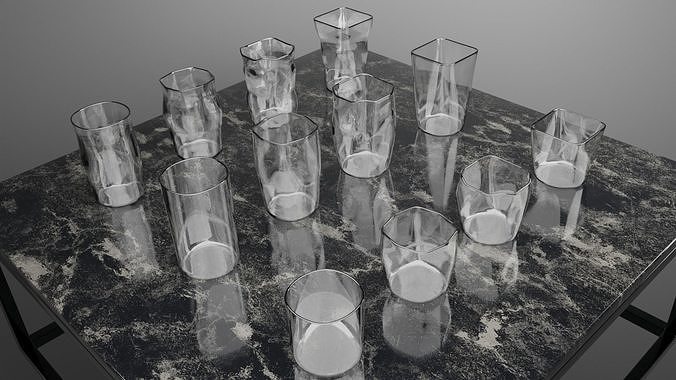 Glass Variation Model Collection 3D model | CGTrader